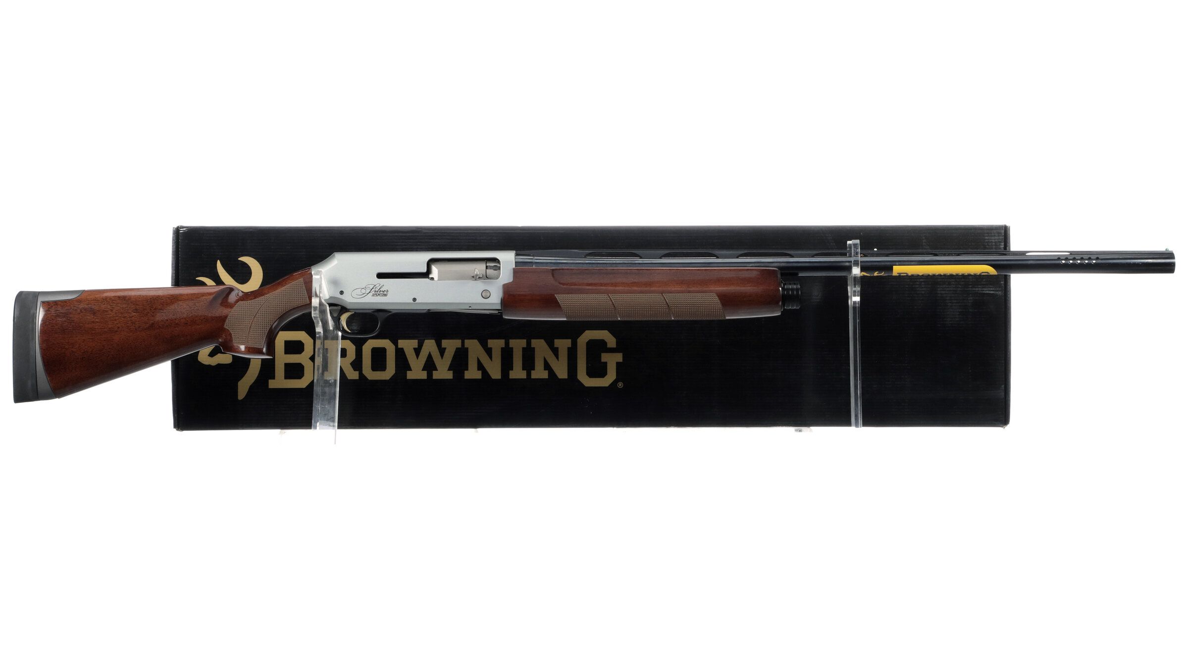 Browning Silver Micro Sporting Semi-Automatic Shotgun with Box | Rock ...