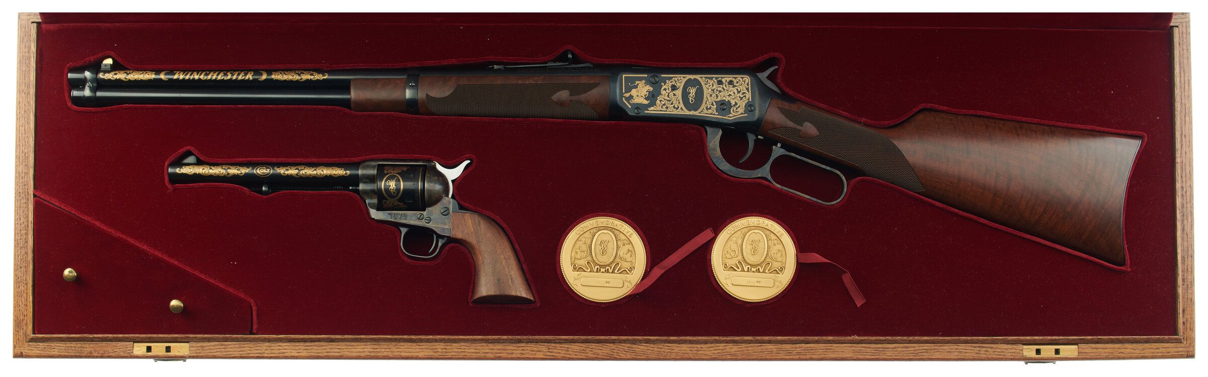 Cased Winchester/Colt Cased Two Gun Commemorative Set | Rock Island Auction
