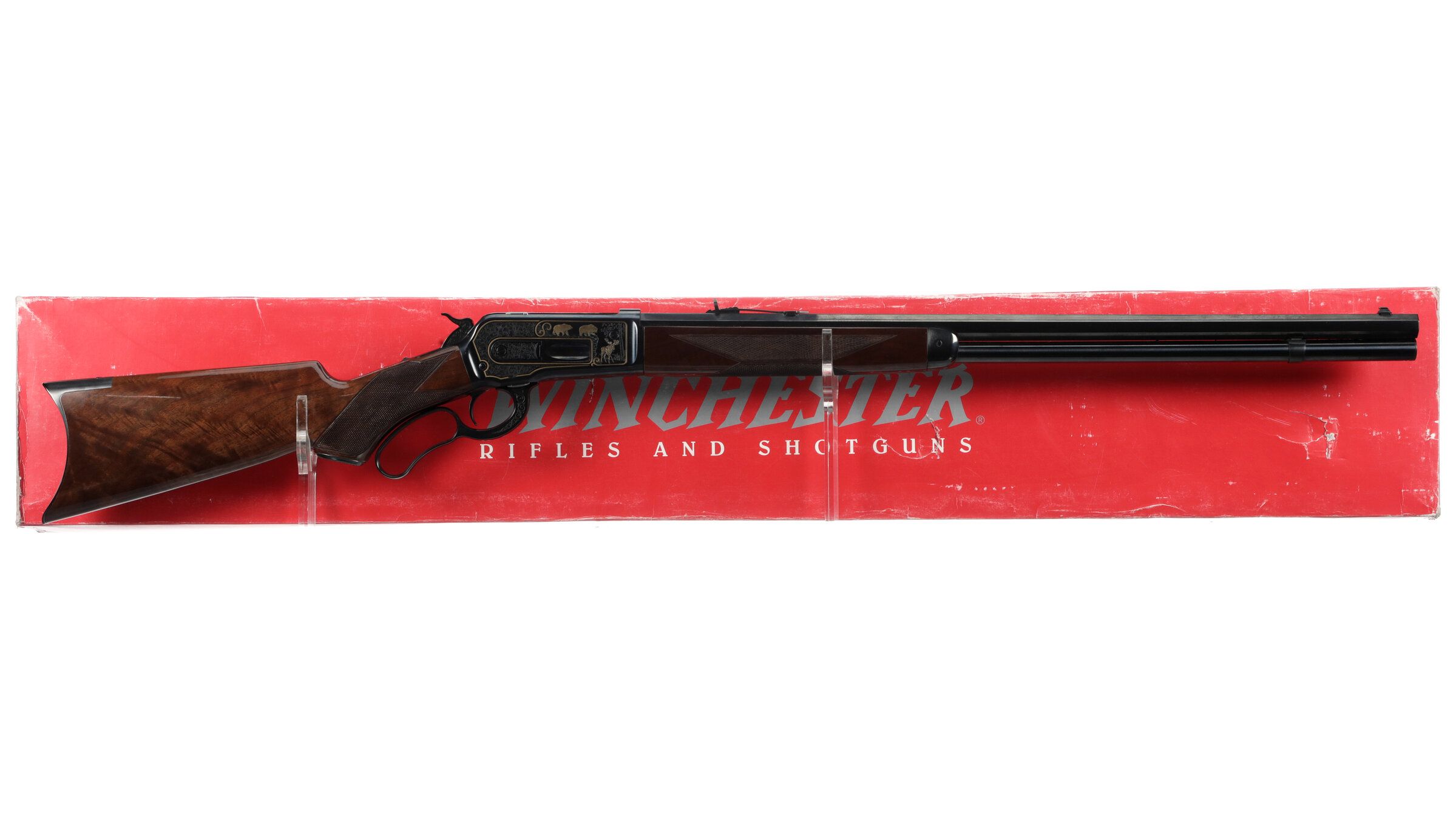 Winchester Model 1886 High Grade Lever Action Rifle with Box | Rock ...
