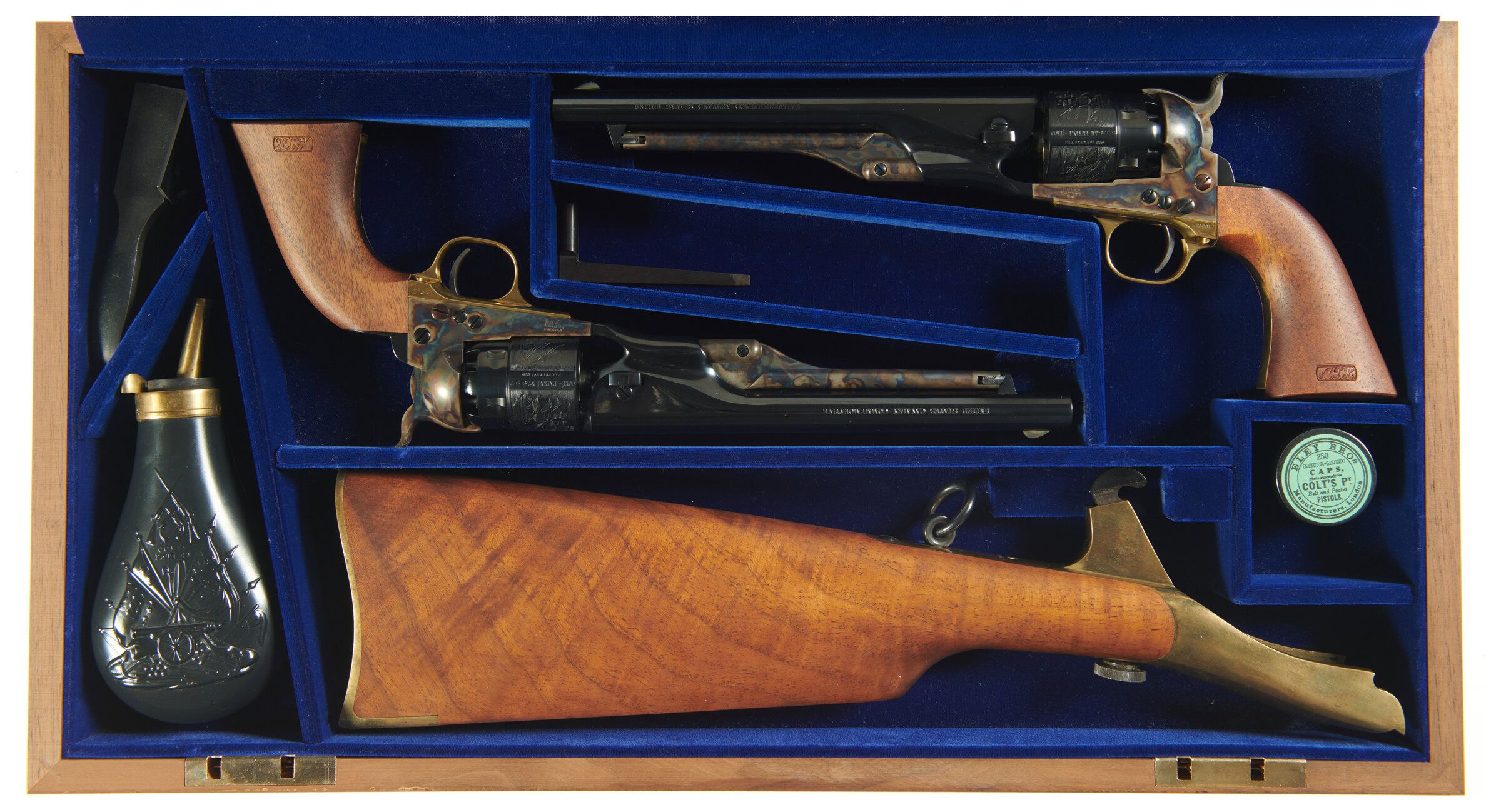 Colt United States Cavalry Commemorative Matched Revolver Set | Rock ...