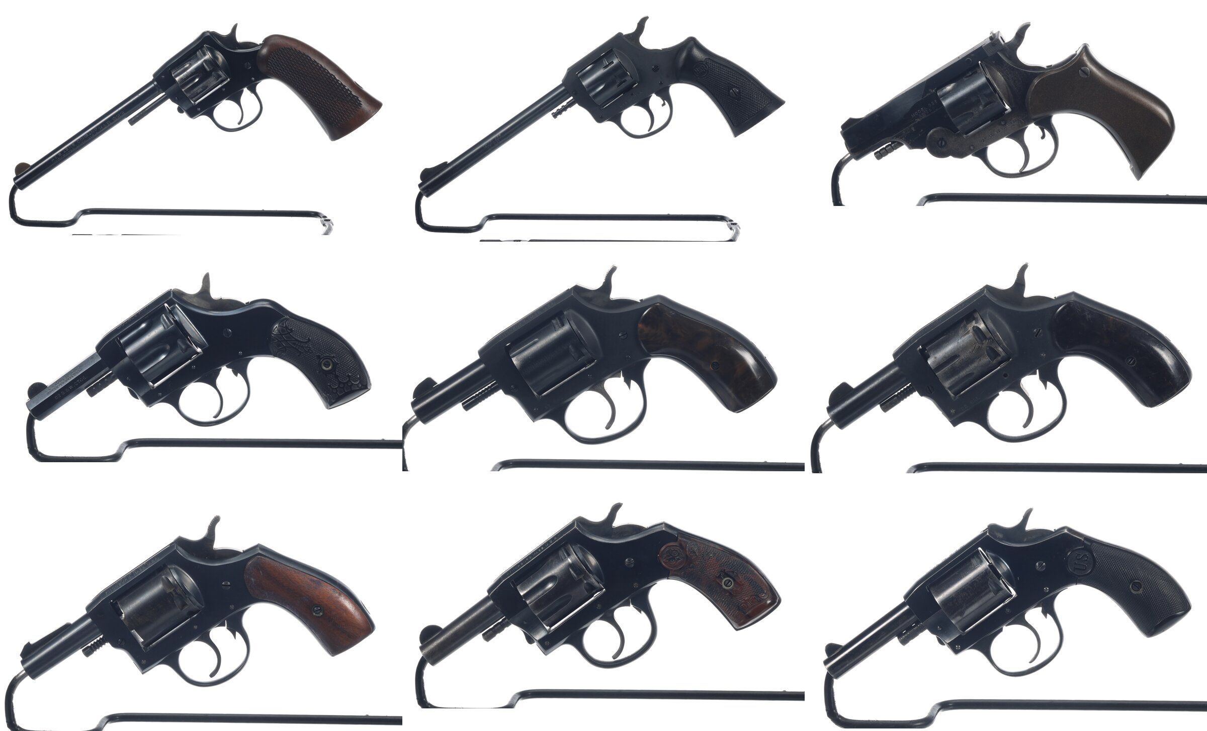 Nine American Double Action Revolvers | Rock Island Auction