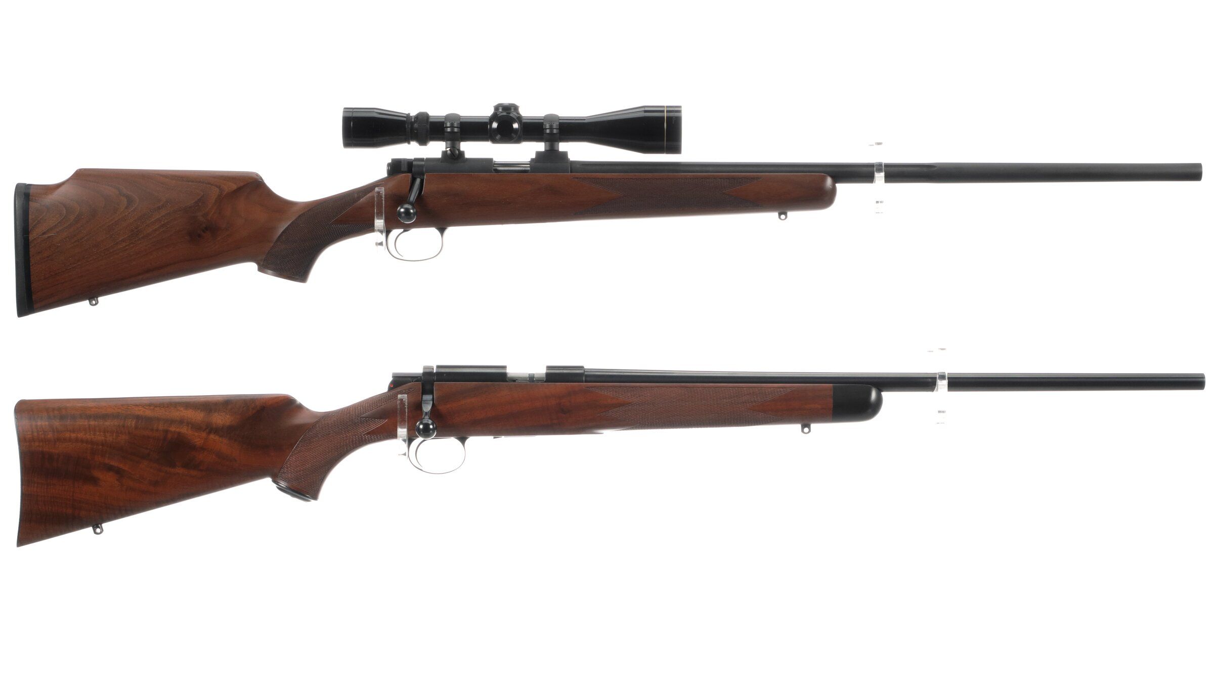 Two Kimber Bolt Action Rimfire Rifles | Rock Island Auction