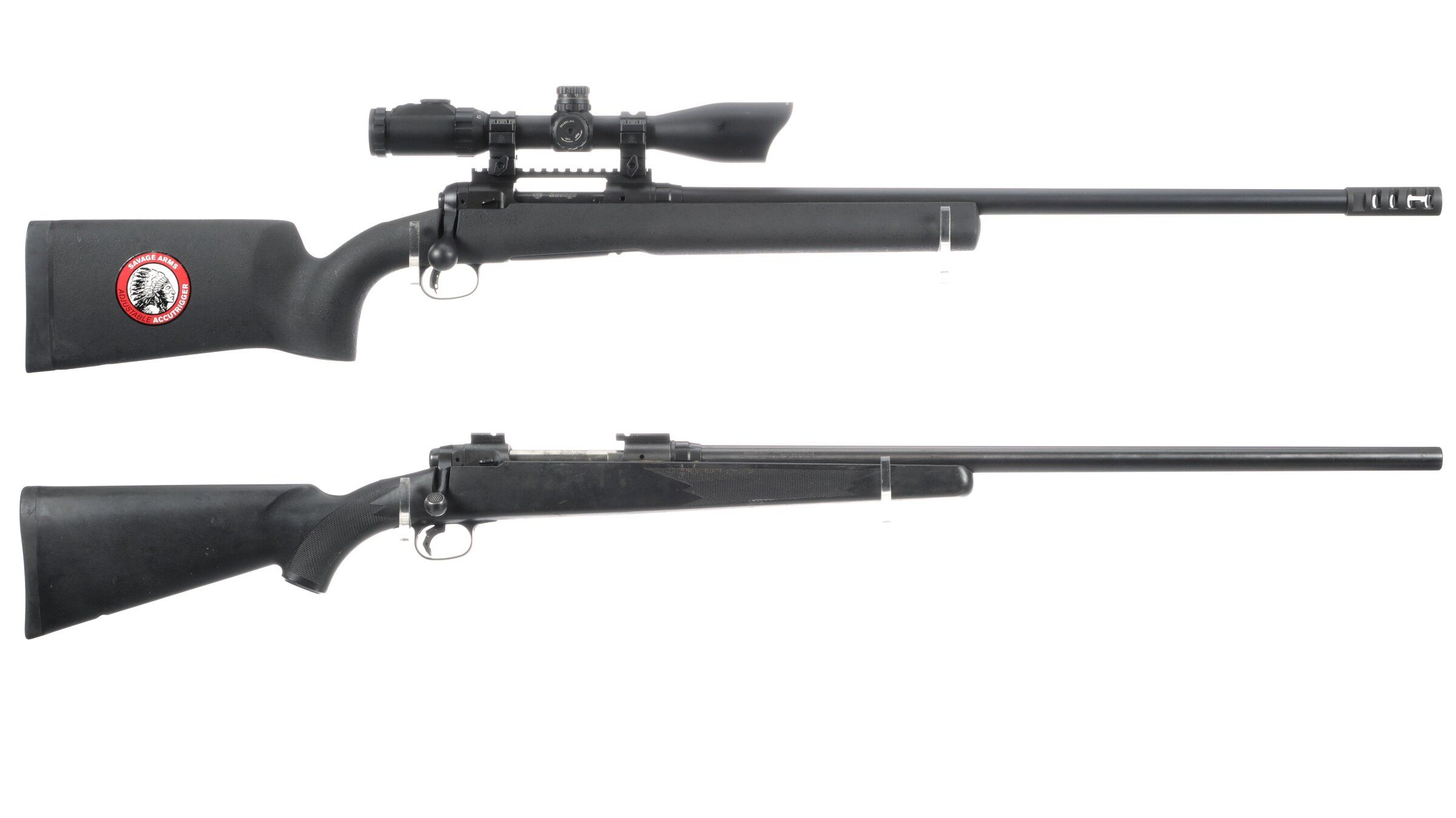 Two Savage Bolt Action Rifles | Rock Island Auction
