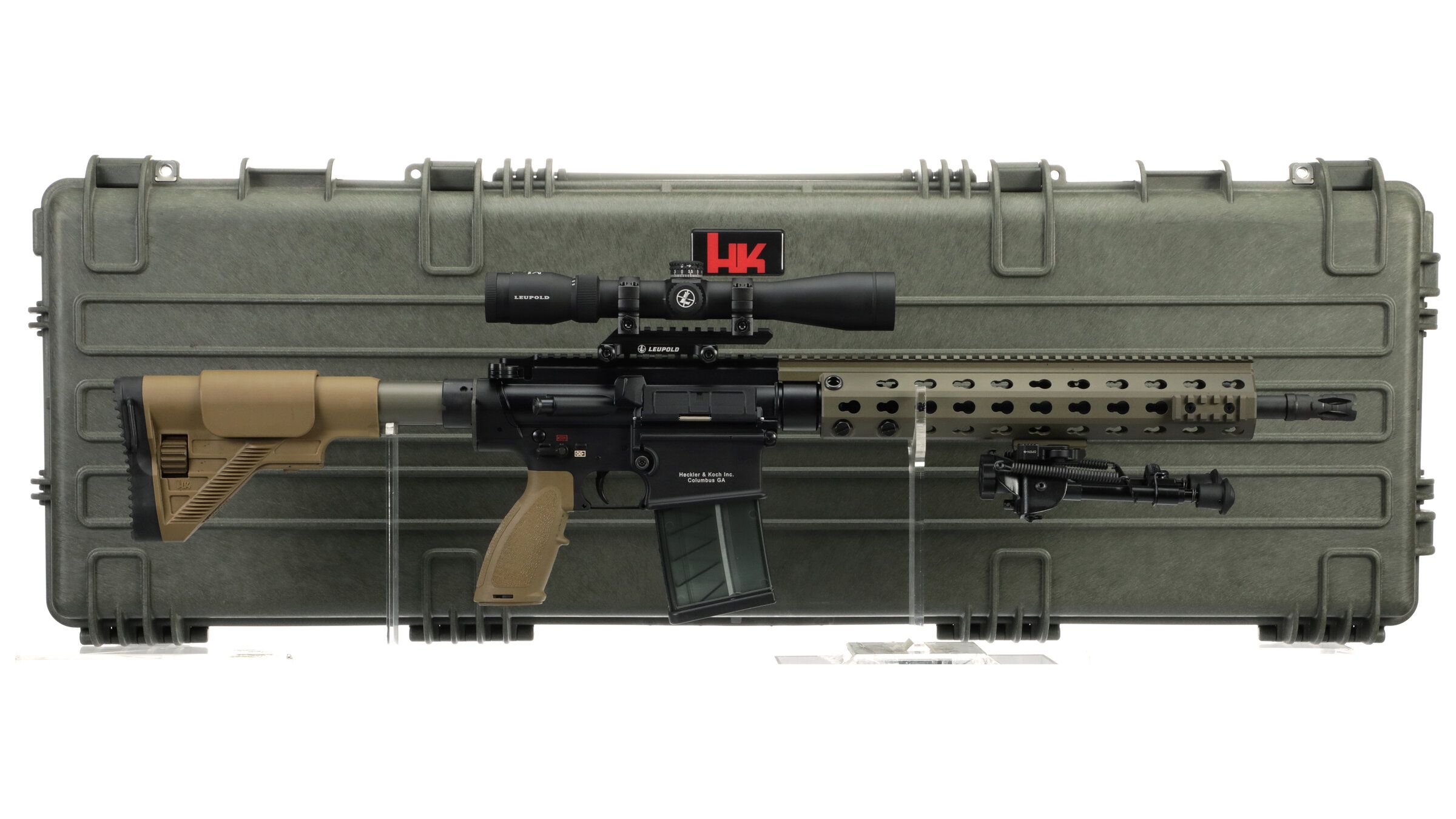 Heckler & Koch MR762A1 LRP Semi-Automatic Rifle with Case | Rock Island ...