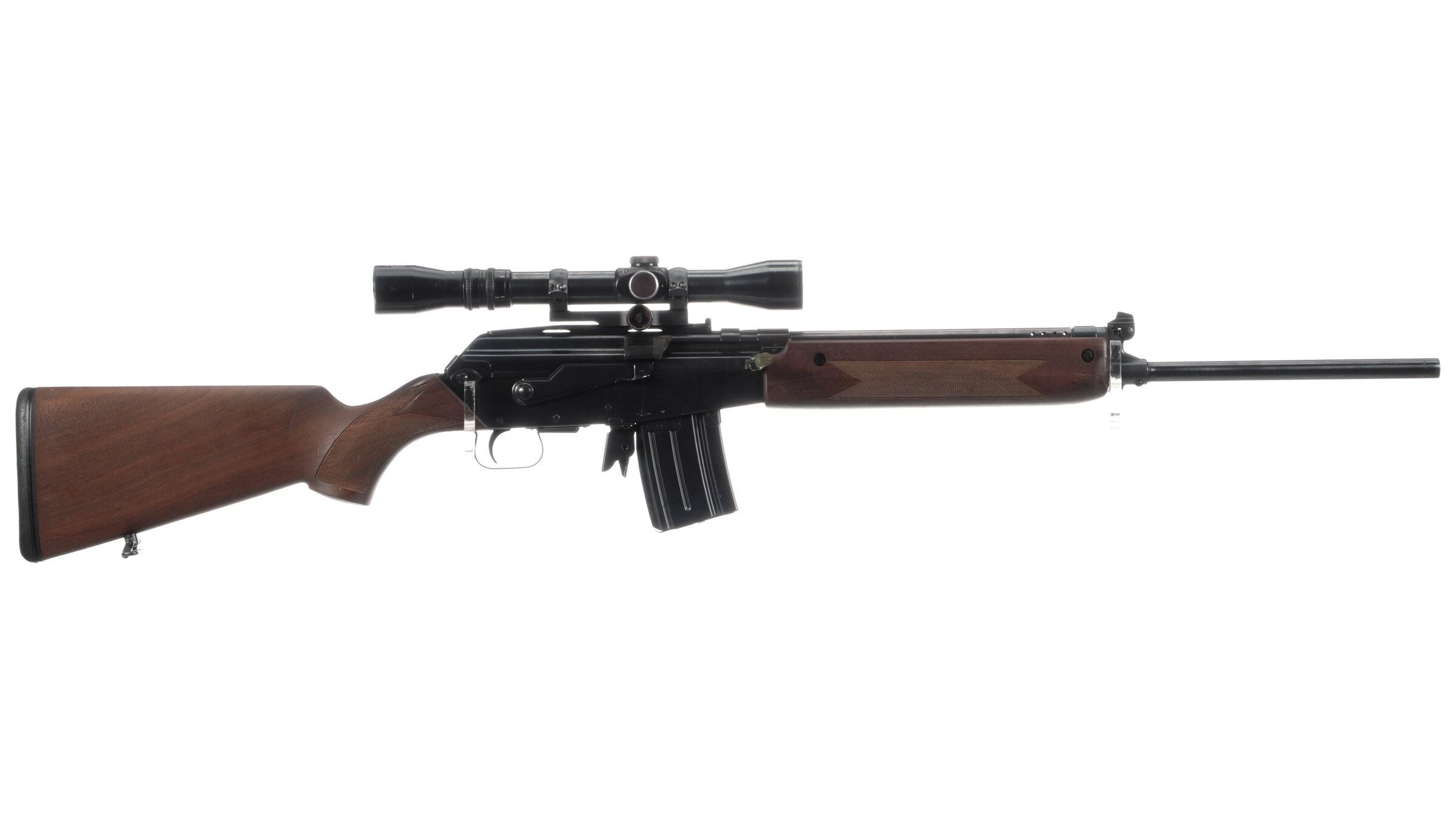 Valmet M88 Hunter Semi Automatic Rifle With Scope Rock Island Auction