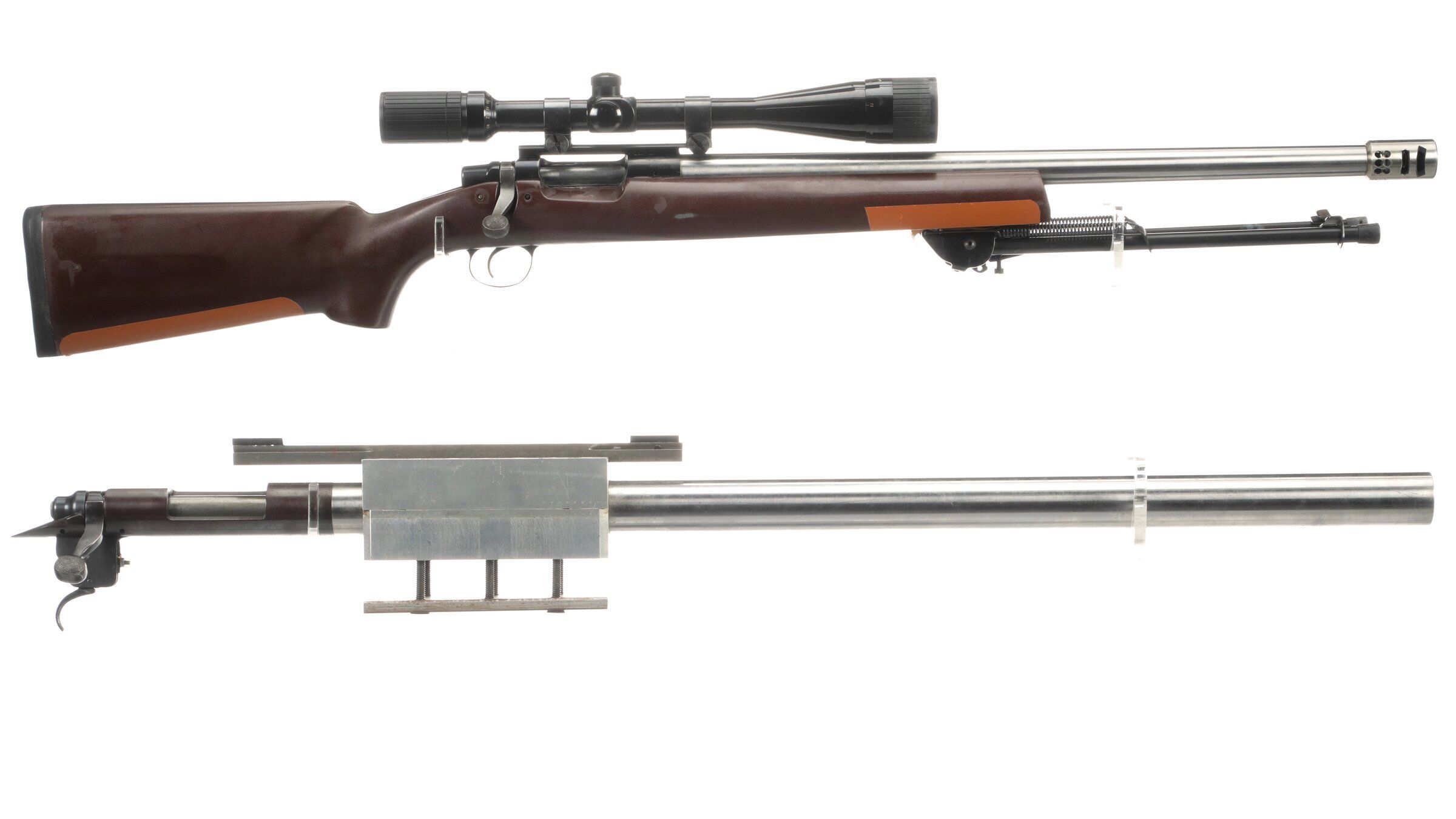 Two Remington Single Shot Bolt Action Long Guns | Rock Island Auction