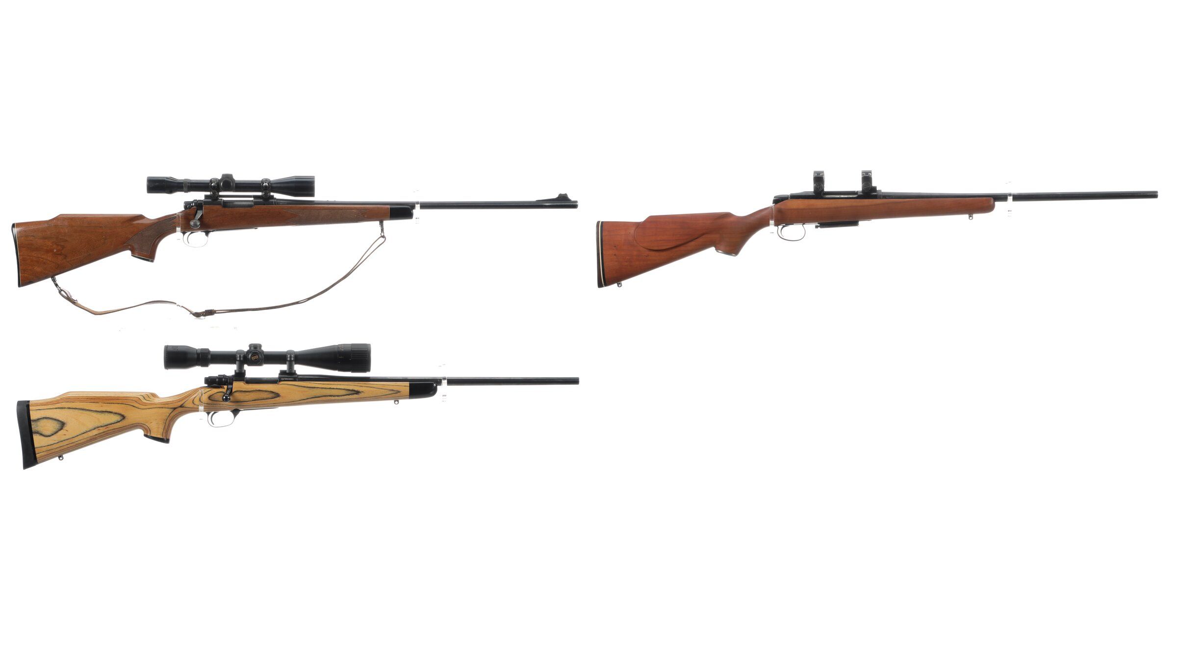 Three Remington Bolt Action Rifles | Rock Island Auction