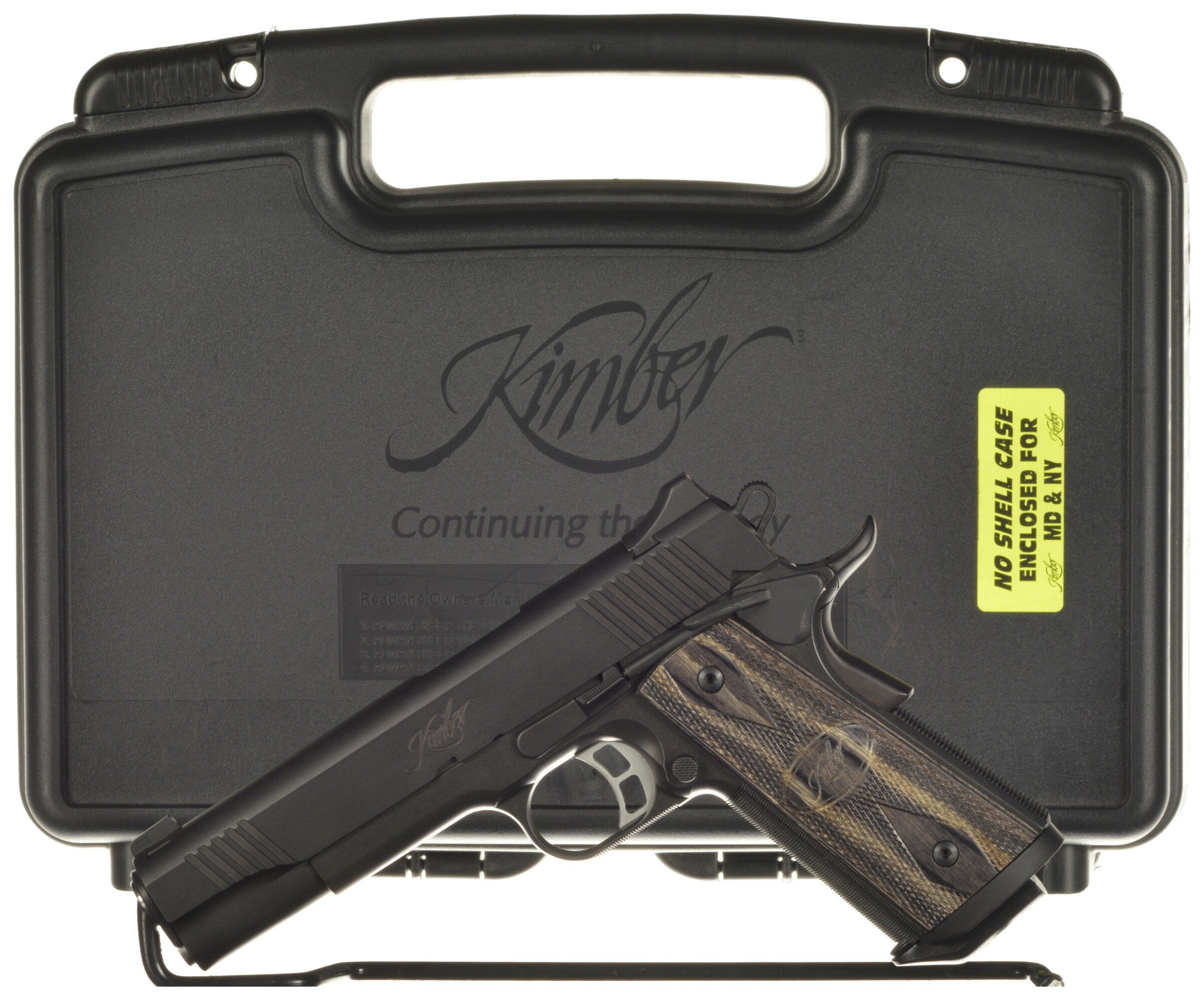 Kimber Tactical Custom HD II Semi-Automatic Pistol with Case | Rock ...