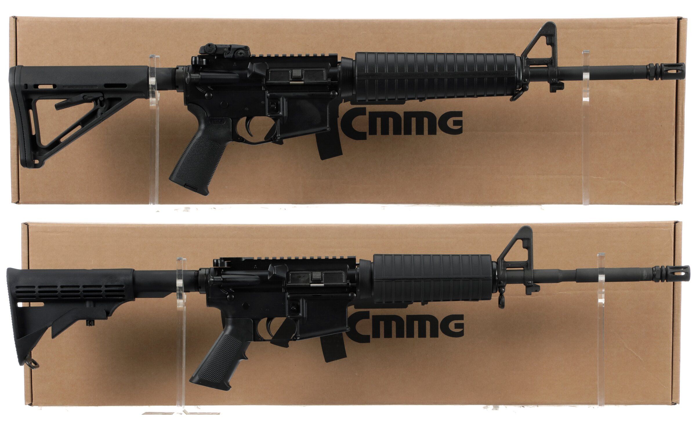 Two CMMG MK 4 Semi-Automatic Rifles with Boxes | Rock Island Auction