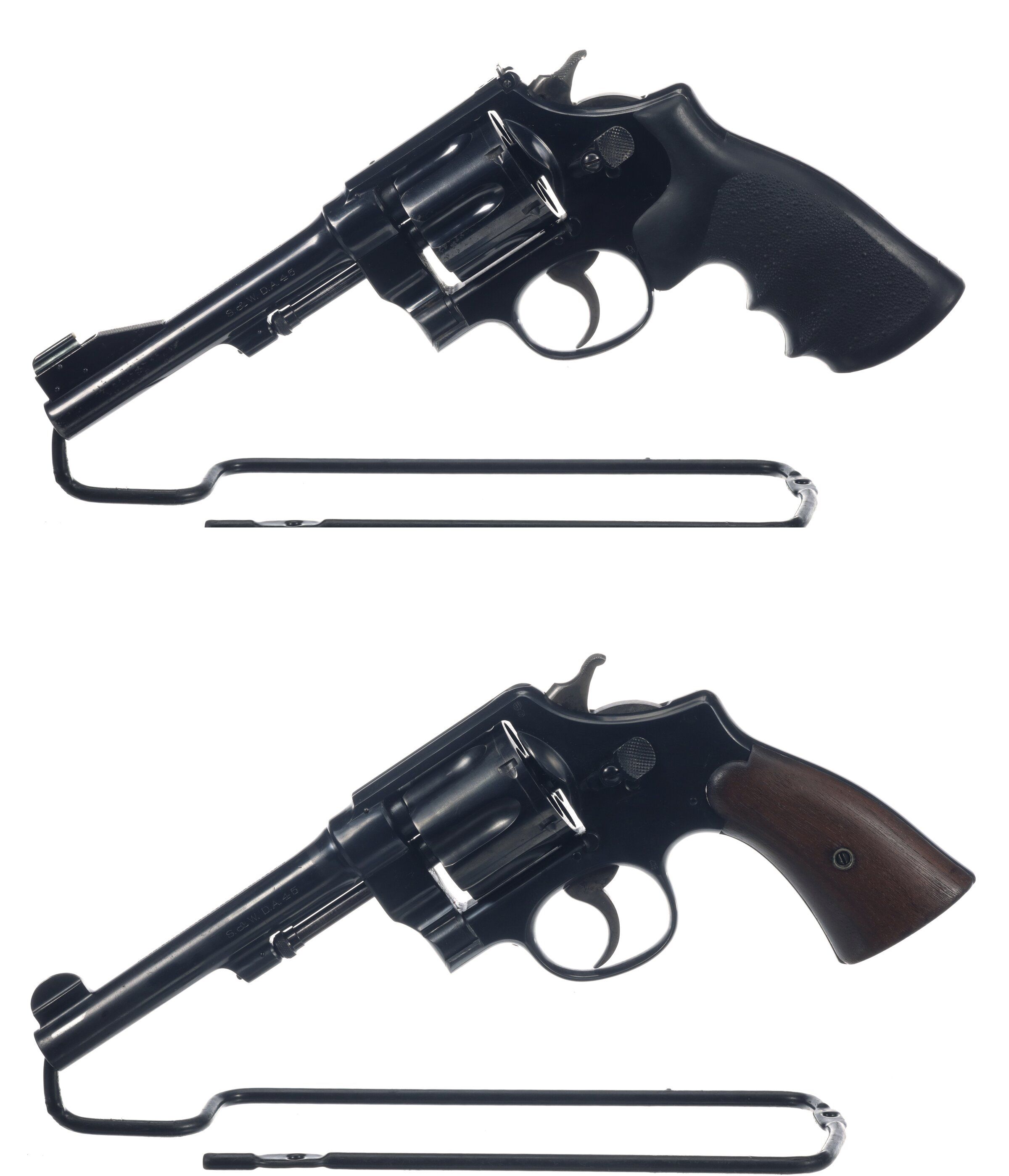 Two Smith & Wesson Model 1917 Double Action Revolvers | Rock Island Auction