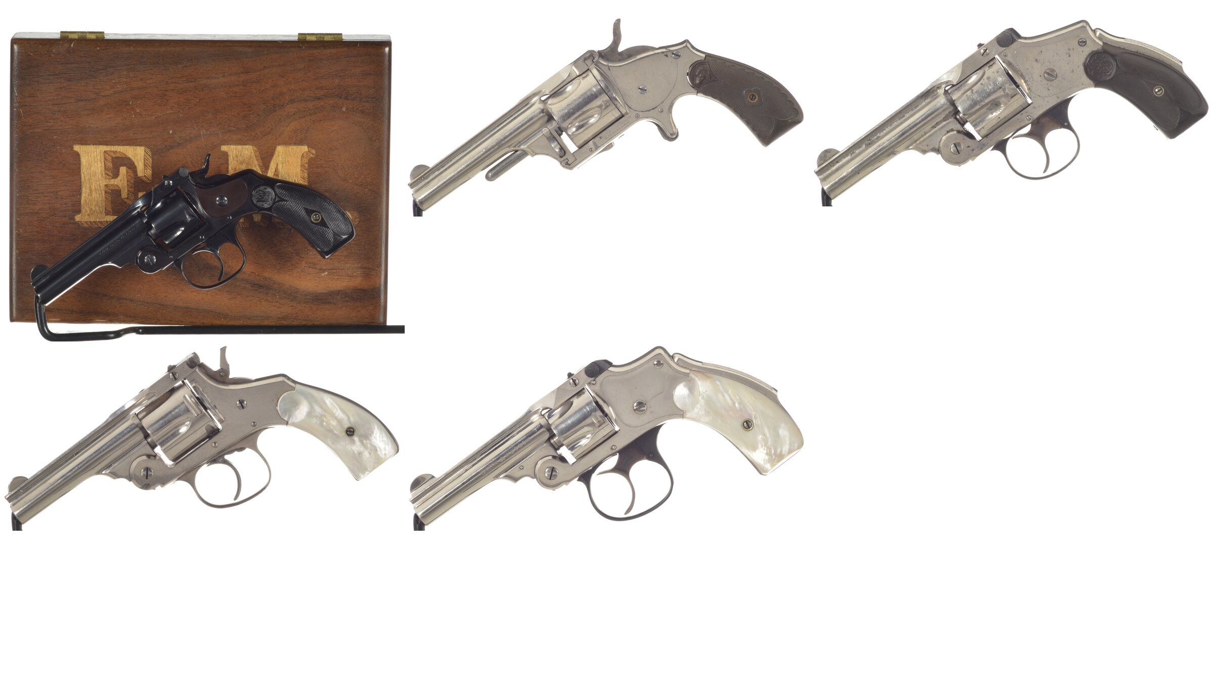 Five American Revolvers | Rock Island Auction