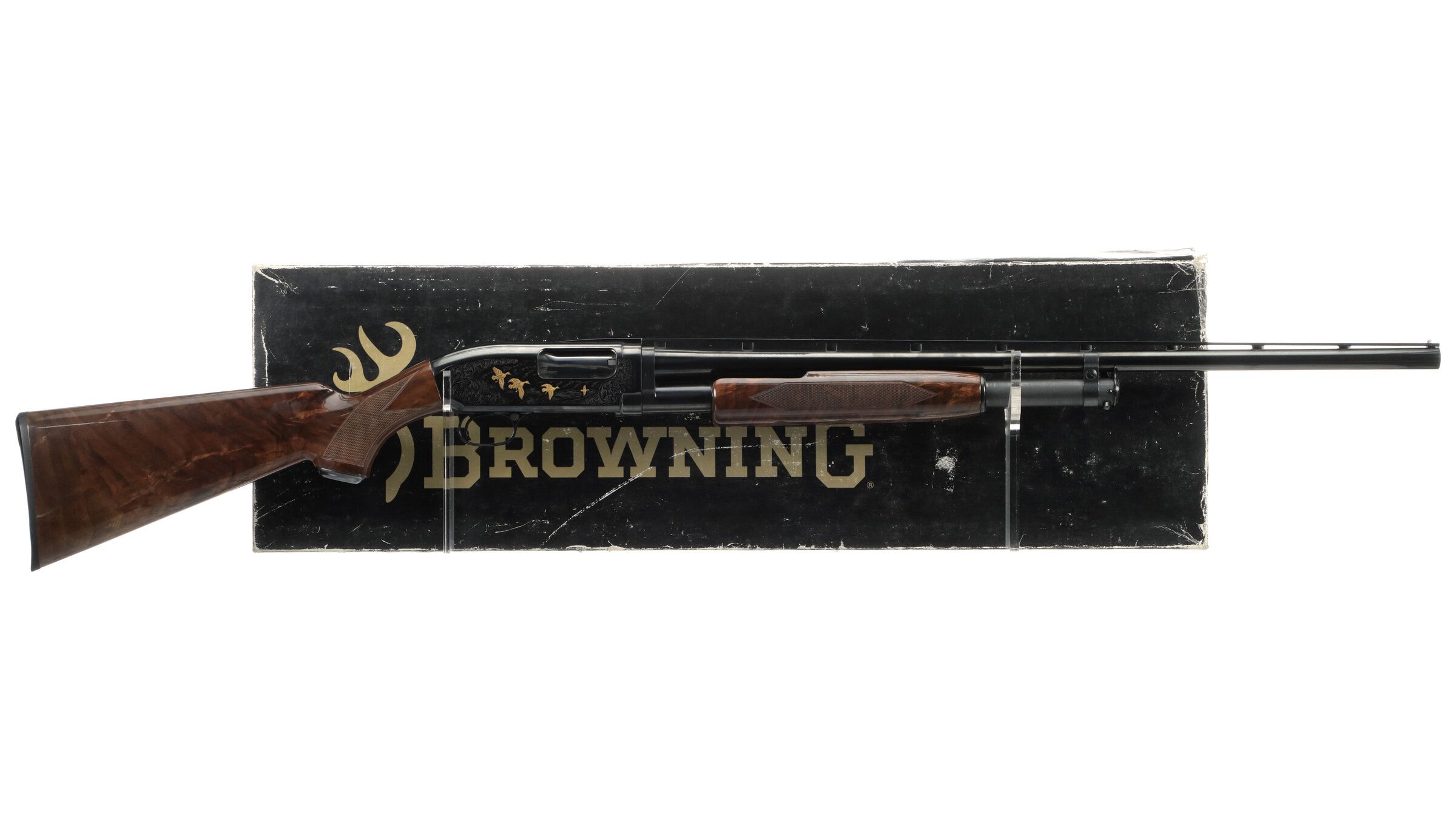 Browning Model 12 Grade V Slide Action Shotgun with Box | Rock Island ...
