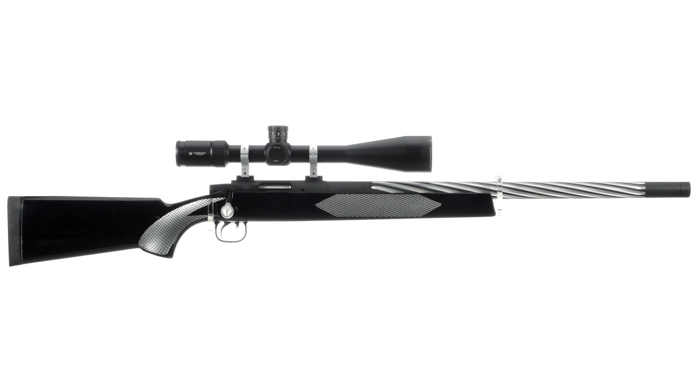 Bat Machine Co. Heavy Benchrest Single Shot Rifle with Scope | Rock ...