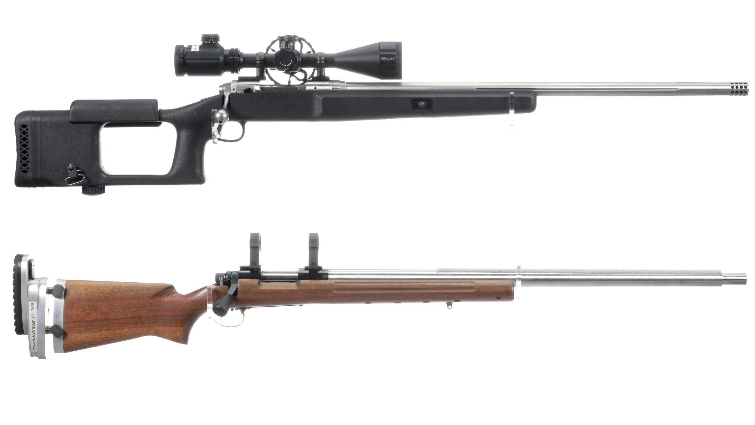 Two Bolt Action Bench Rifles | Rock Island Auction