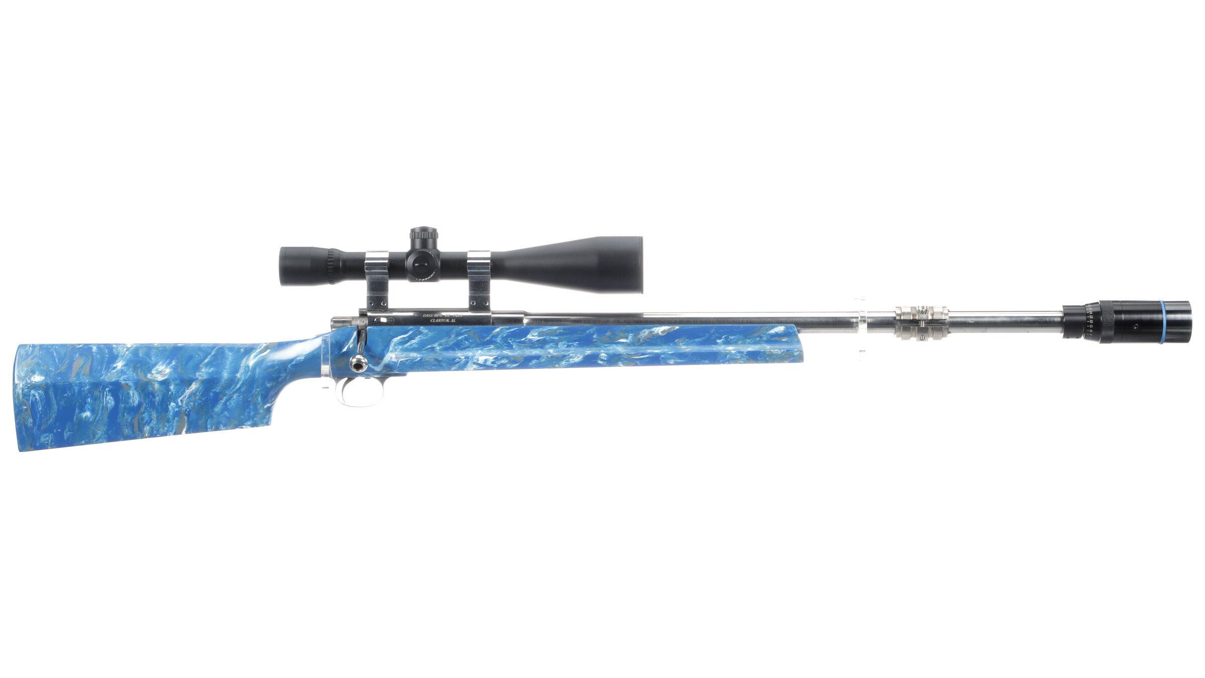 Hall Manufacturing/Mark Penrod Bench Rest Rifle with Scope | Rock ...