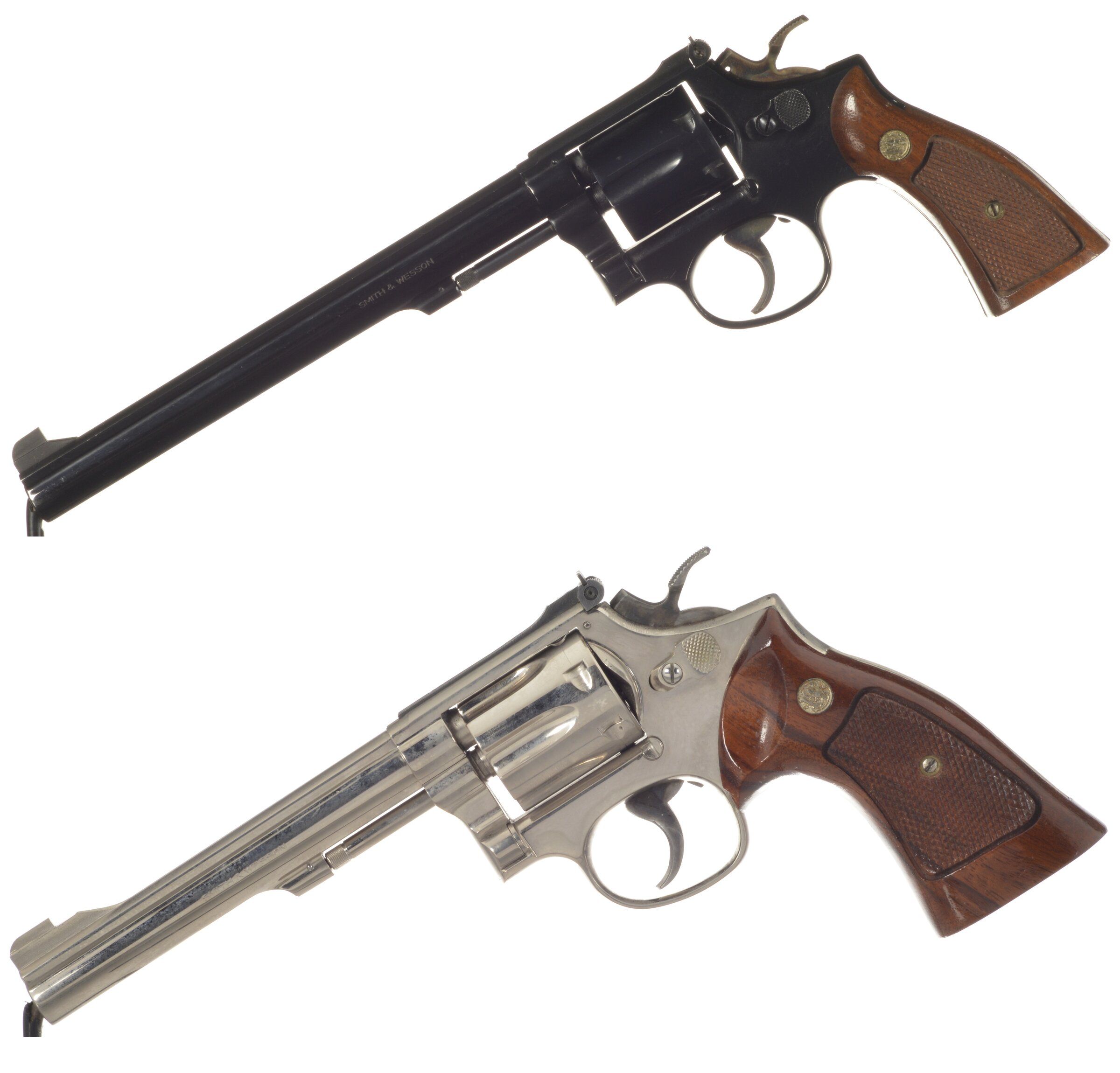 Two Smith & Wesson Double Action Revolvers | Rock Island Auction