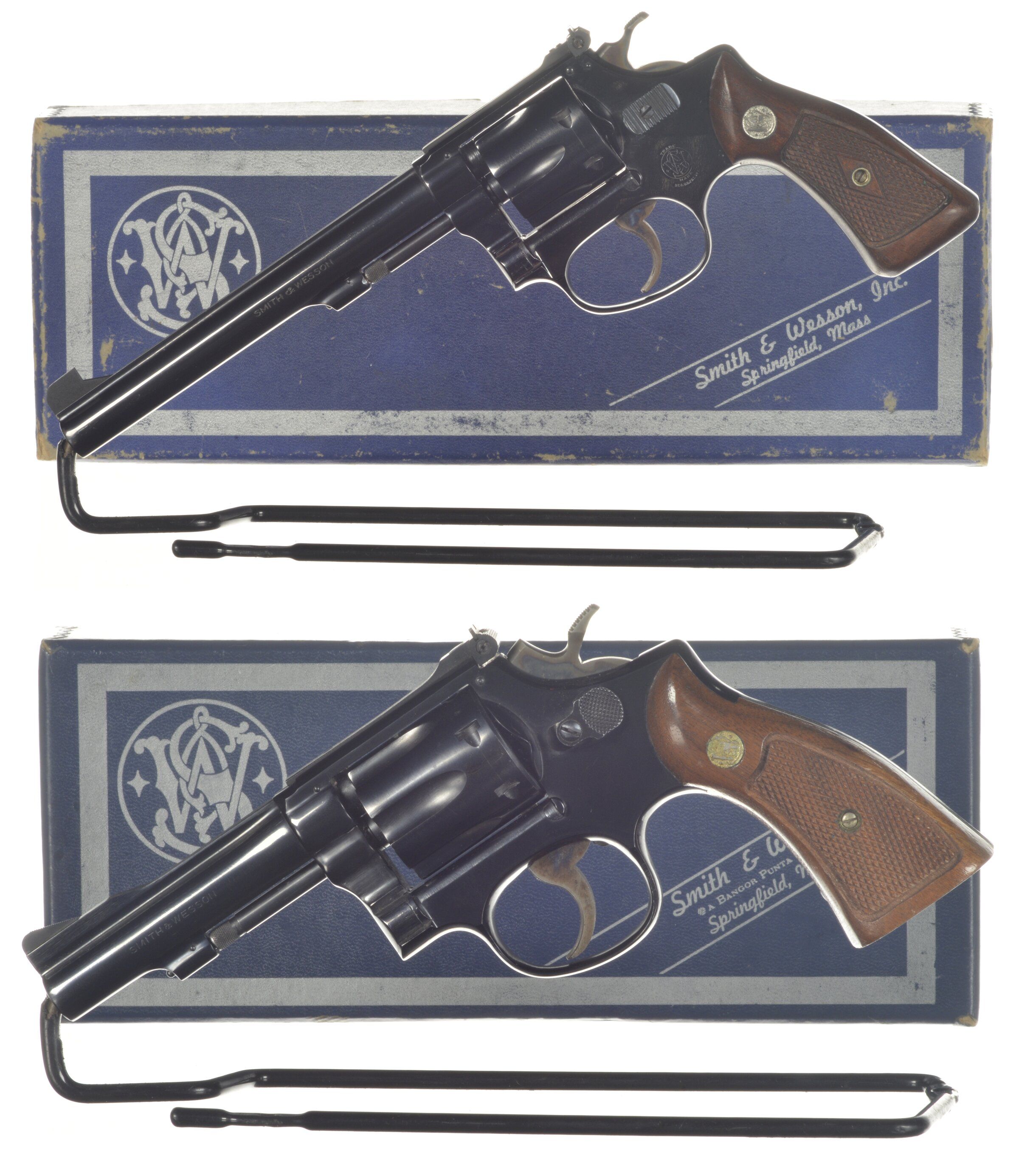 Two Smith & Wesson Double Action Revolvers with Boxes | Rock Island Auction