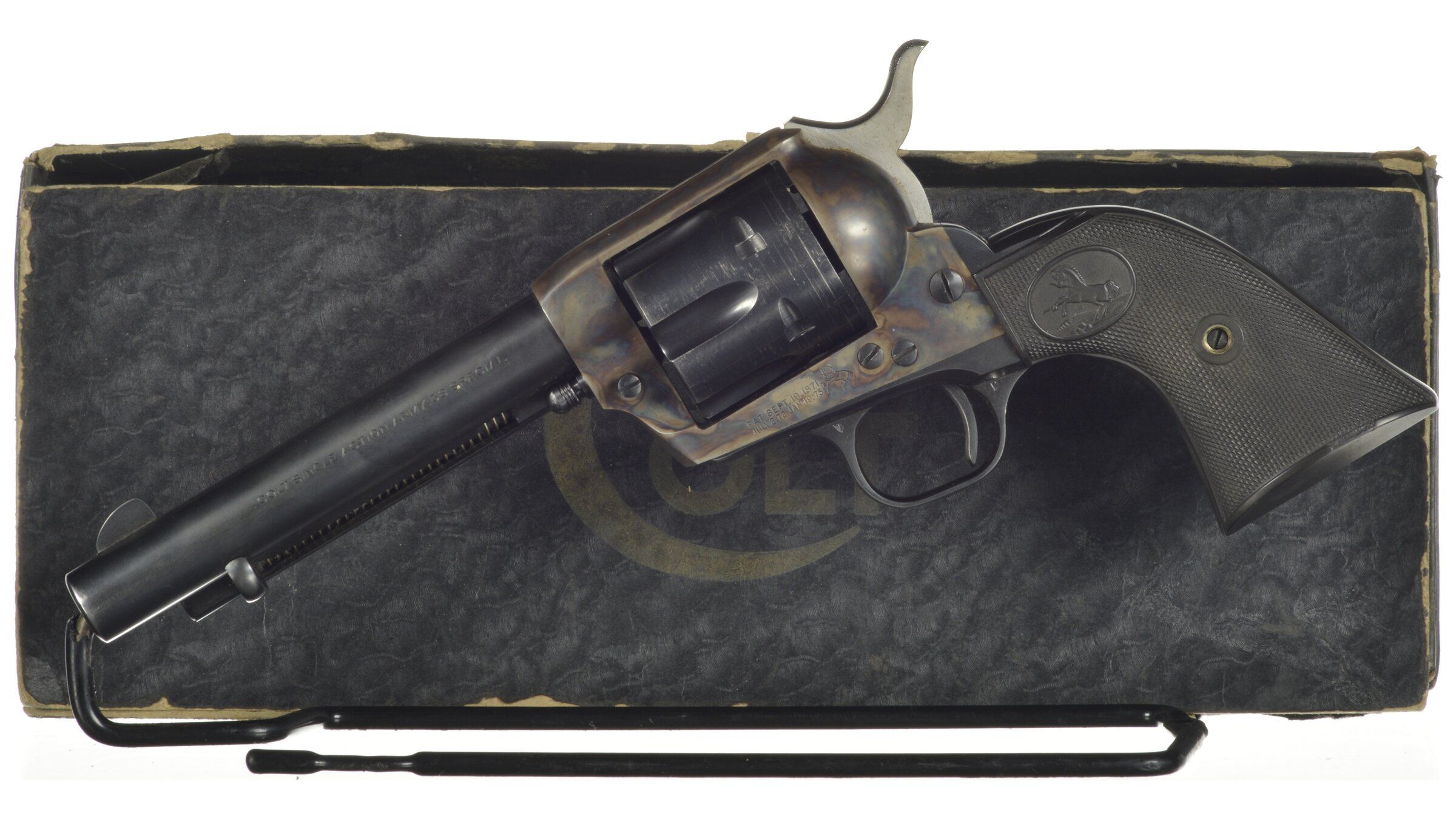 Colt Second Generation Single Action Army with Black Box | Rock Island ...