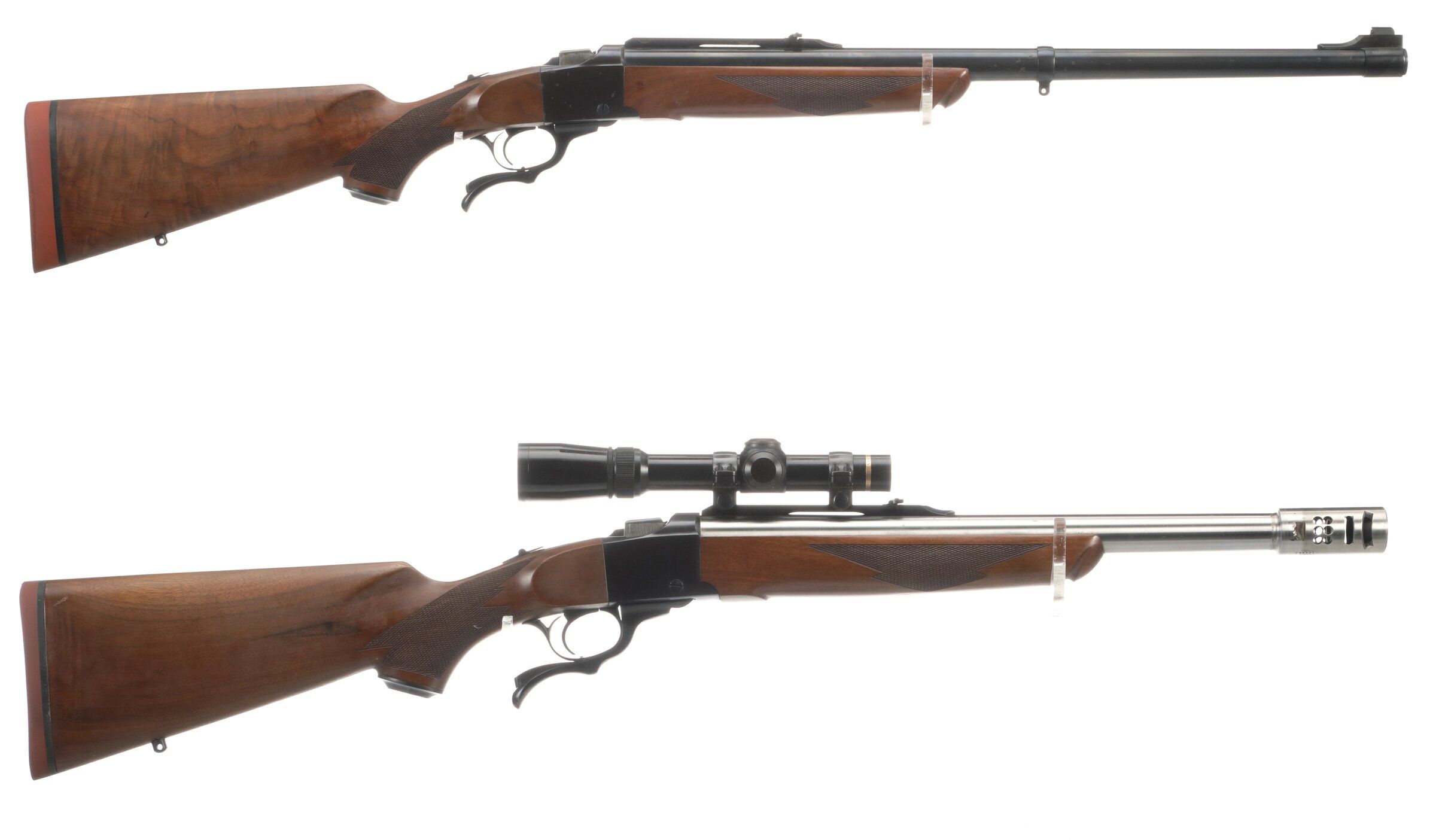 Two Ruger No. 1 Single Shot Rifles | Rock Island Auction
