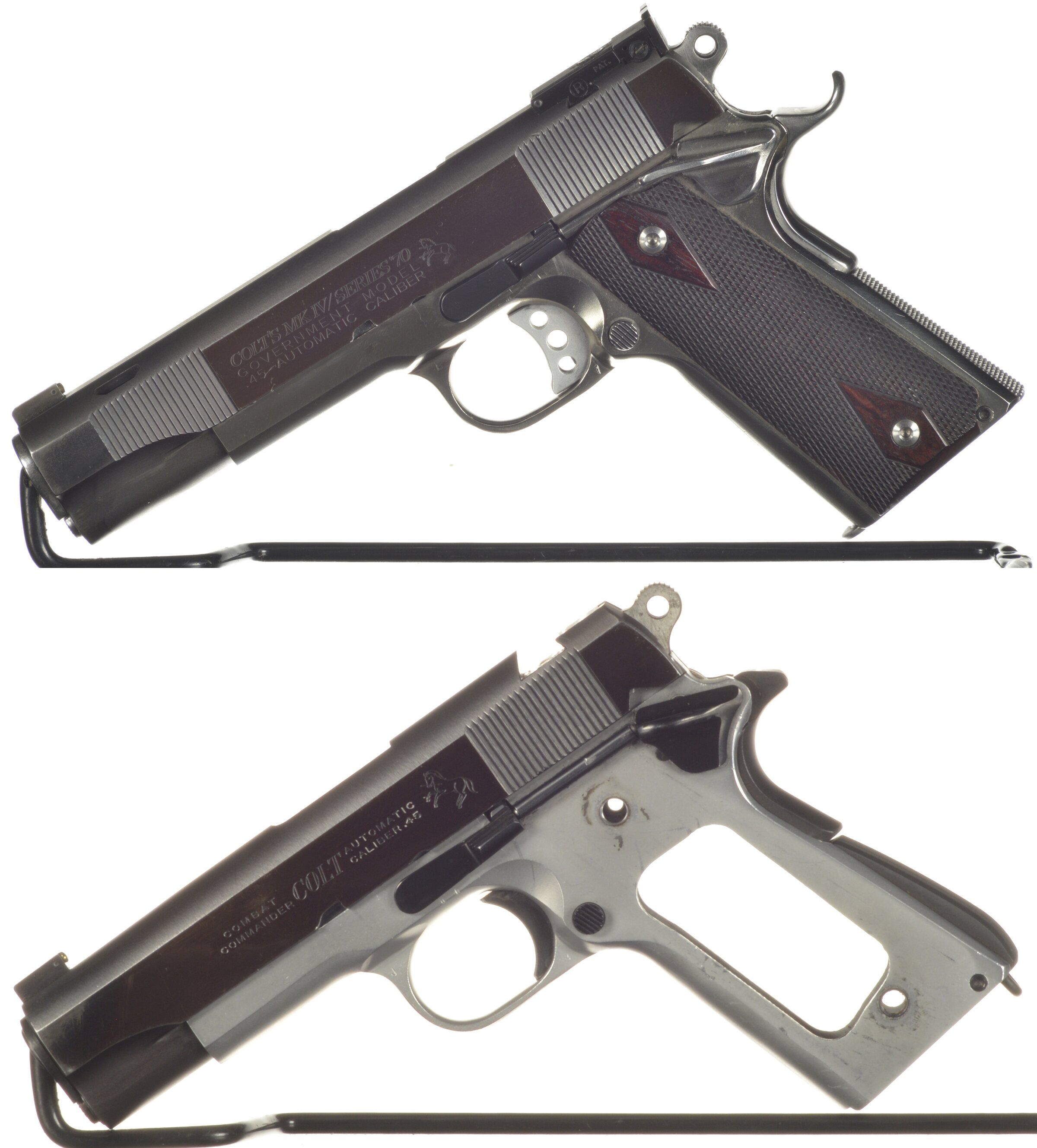 Two Colt Semi-Automatic Pistols | Rock Island Auction