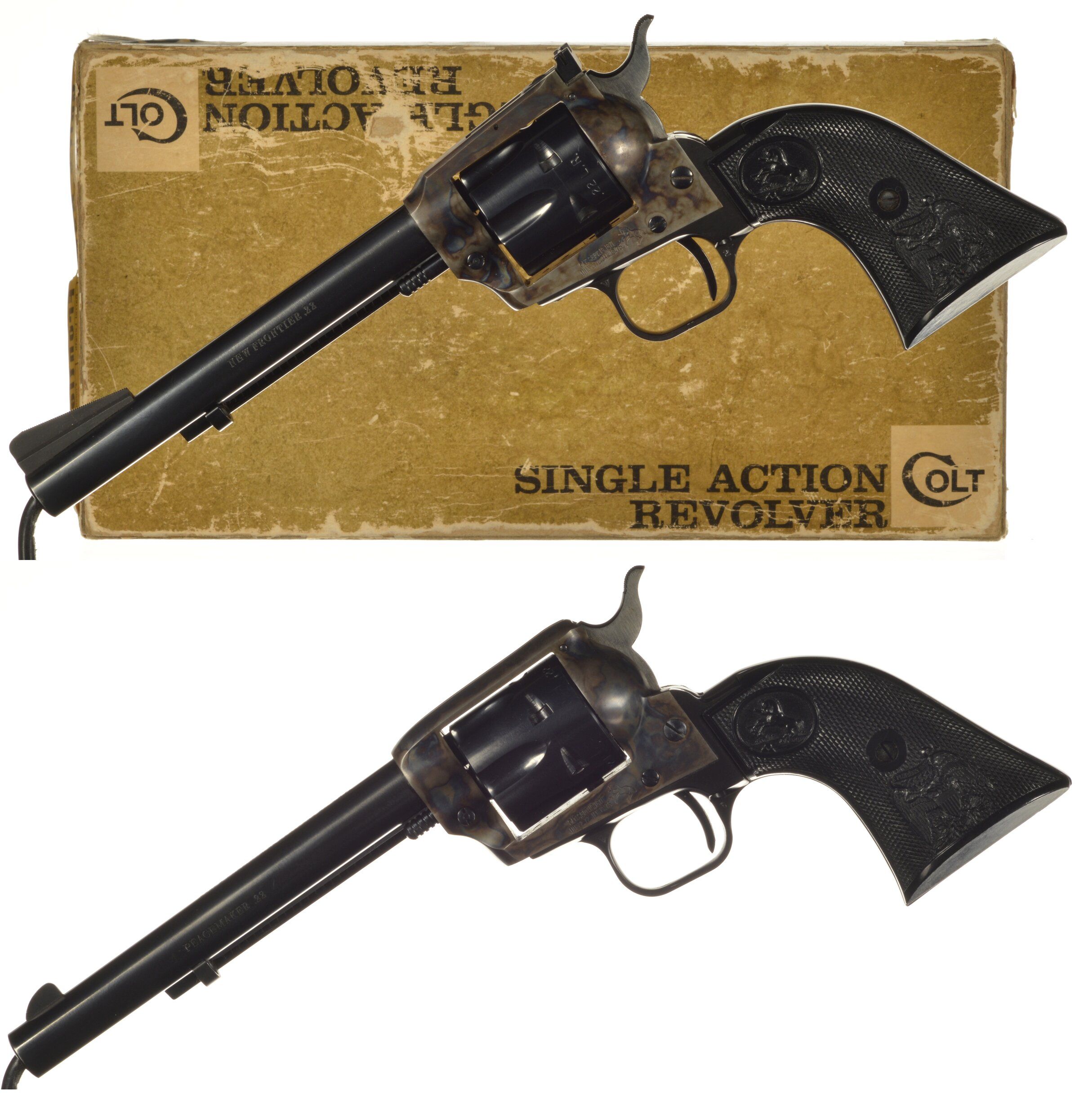 Two Colt .22 Single Action Army Revolvers | Rock Island Auction
