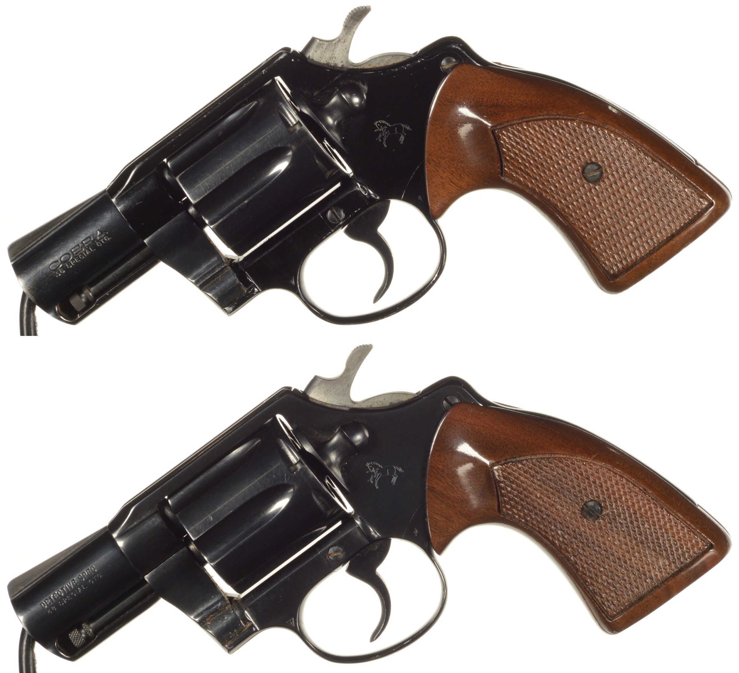 Two Colt Double Action Revolvers | Rock Island Auction