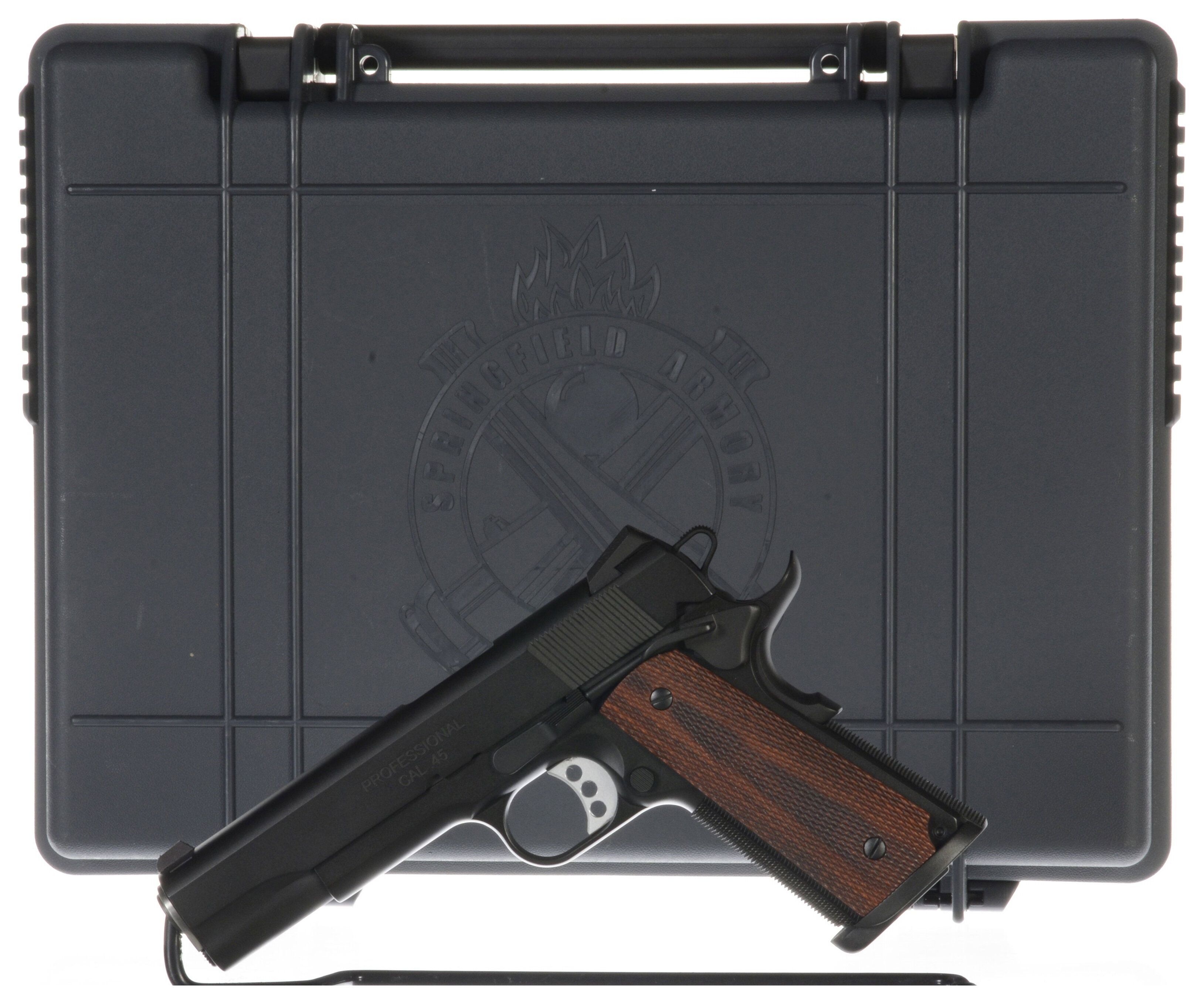 Springfield Armory Custom 1911-A1 Professional Pistol with Case | Rock ...