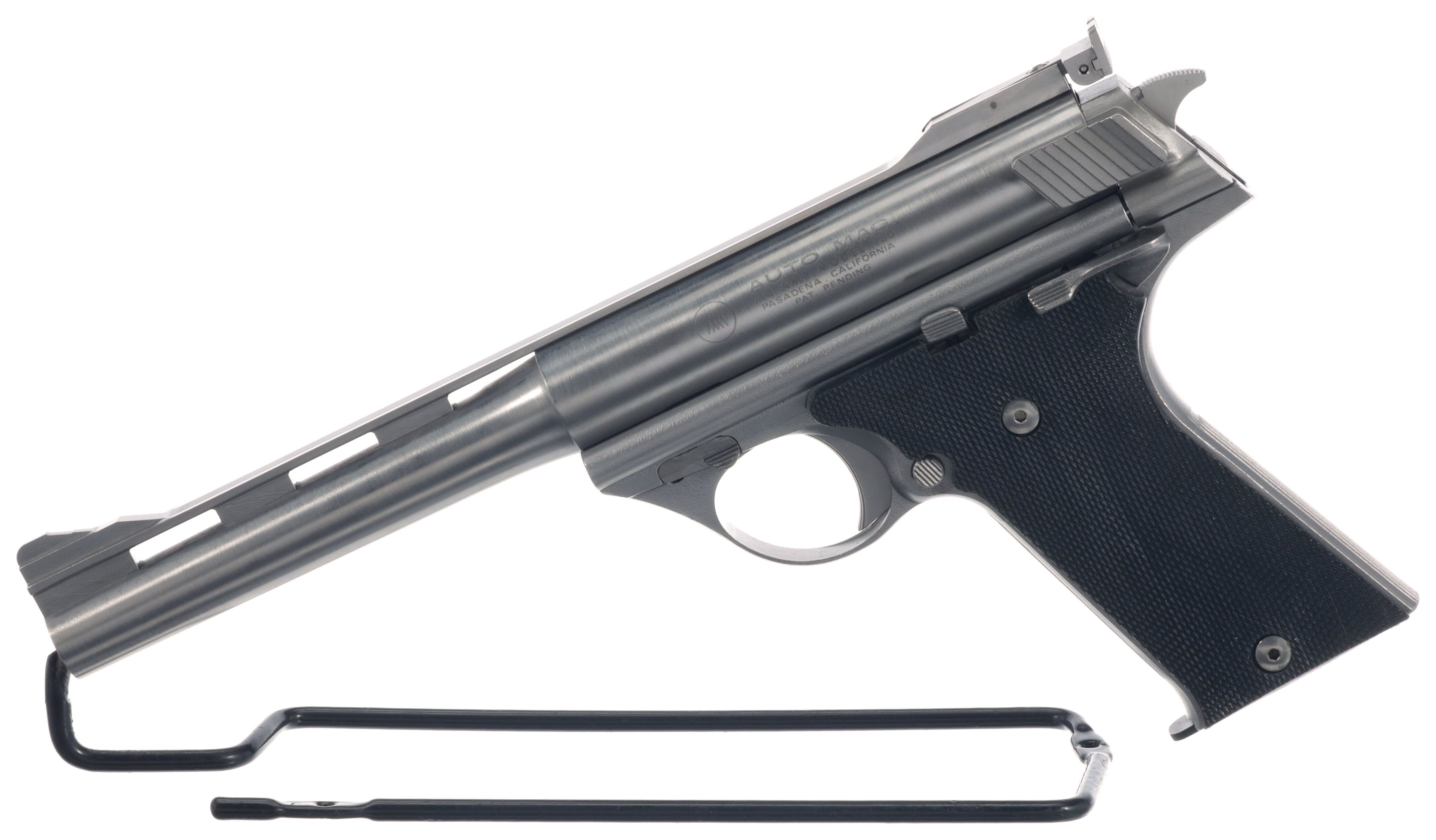 Auto Mag Pasadena Model 180 Semi-Automatic Pistol | Rock Island Auction