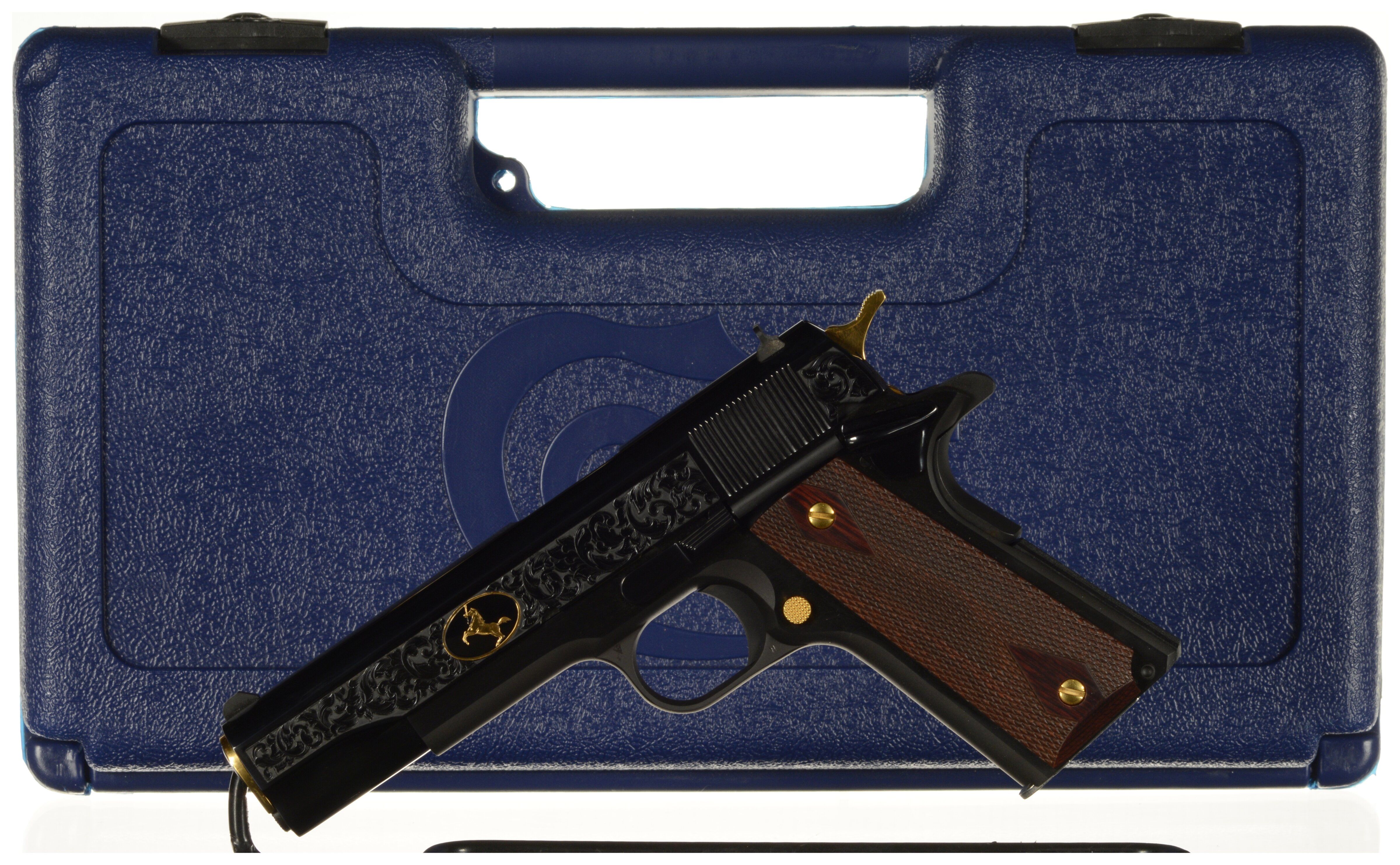 Colt .38 Super Heritage Government Model Pistol with Case | Rock Island ...