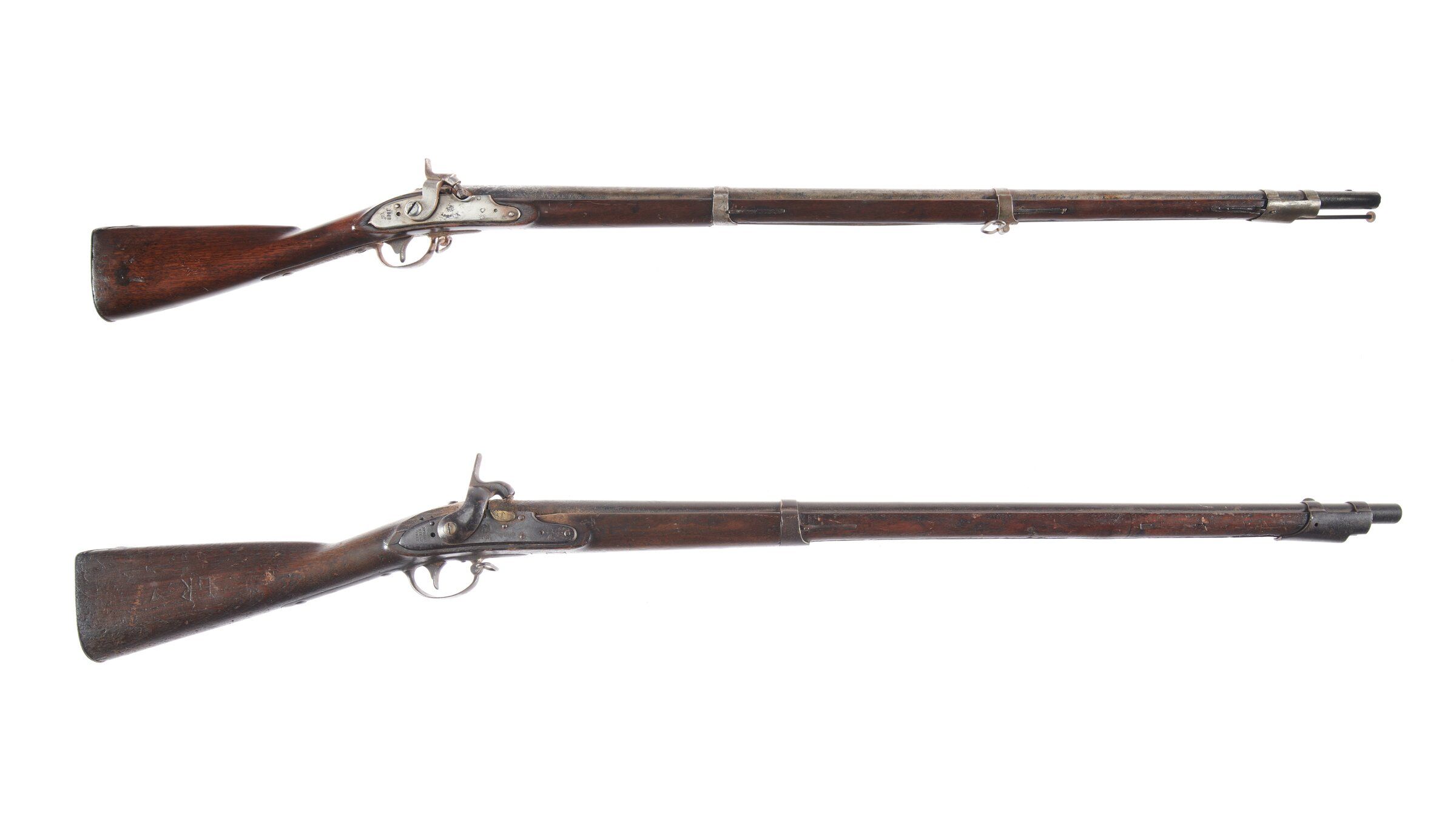 Two Percussion Conversion U.S. Muskets | Rock Island Auction