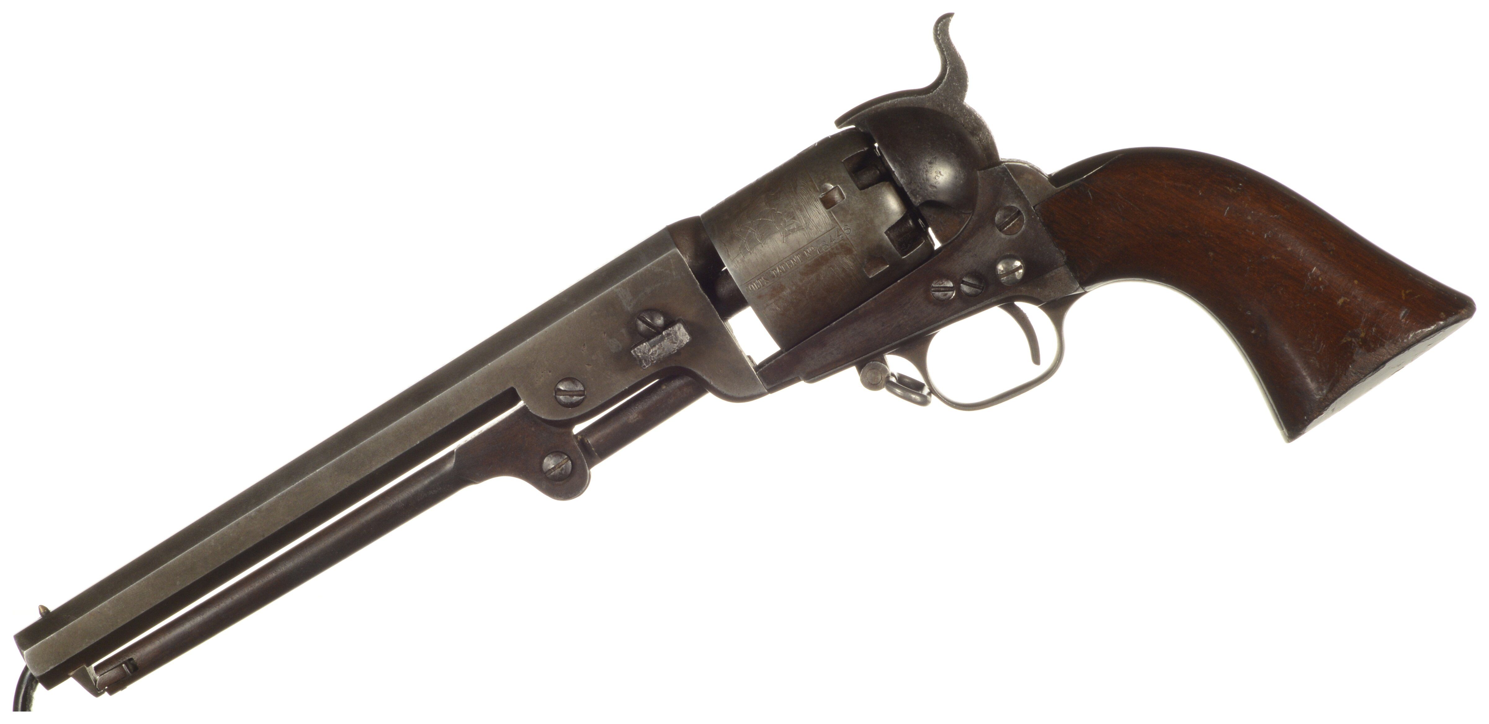 Four Screw Variation Colt Model 1851 Navy Percussion Revolver | Rock ...