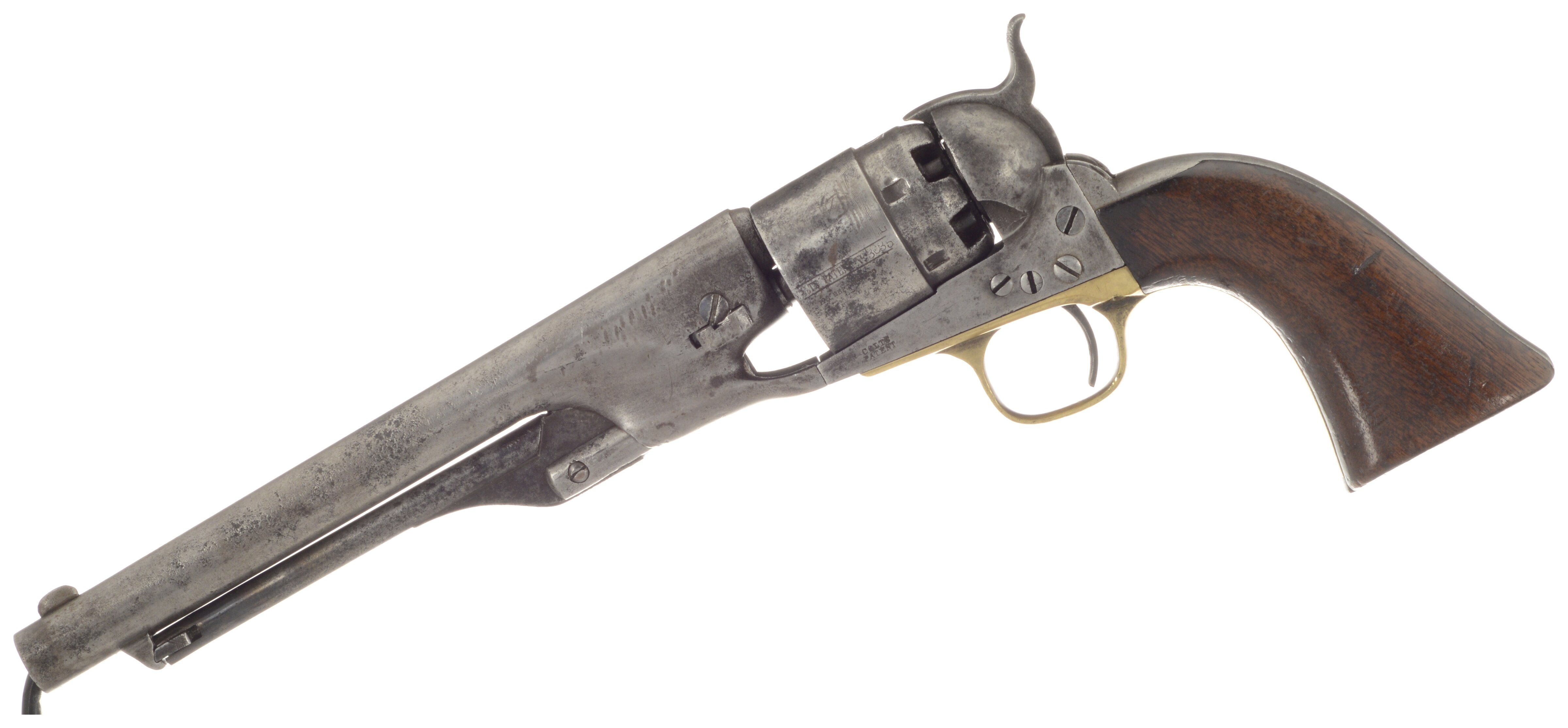 Civil War U.S. Contract Colt Model 1860 Army Percussion Revolver | Rock ...