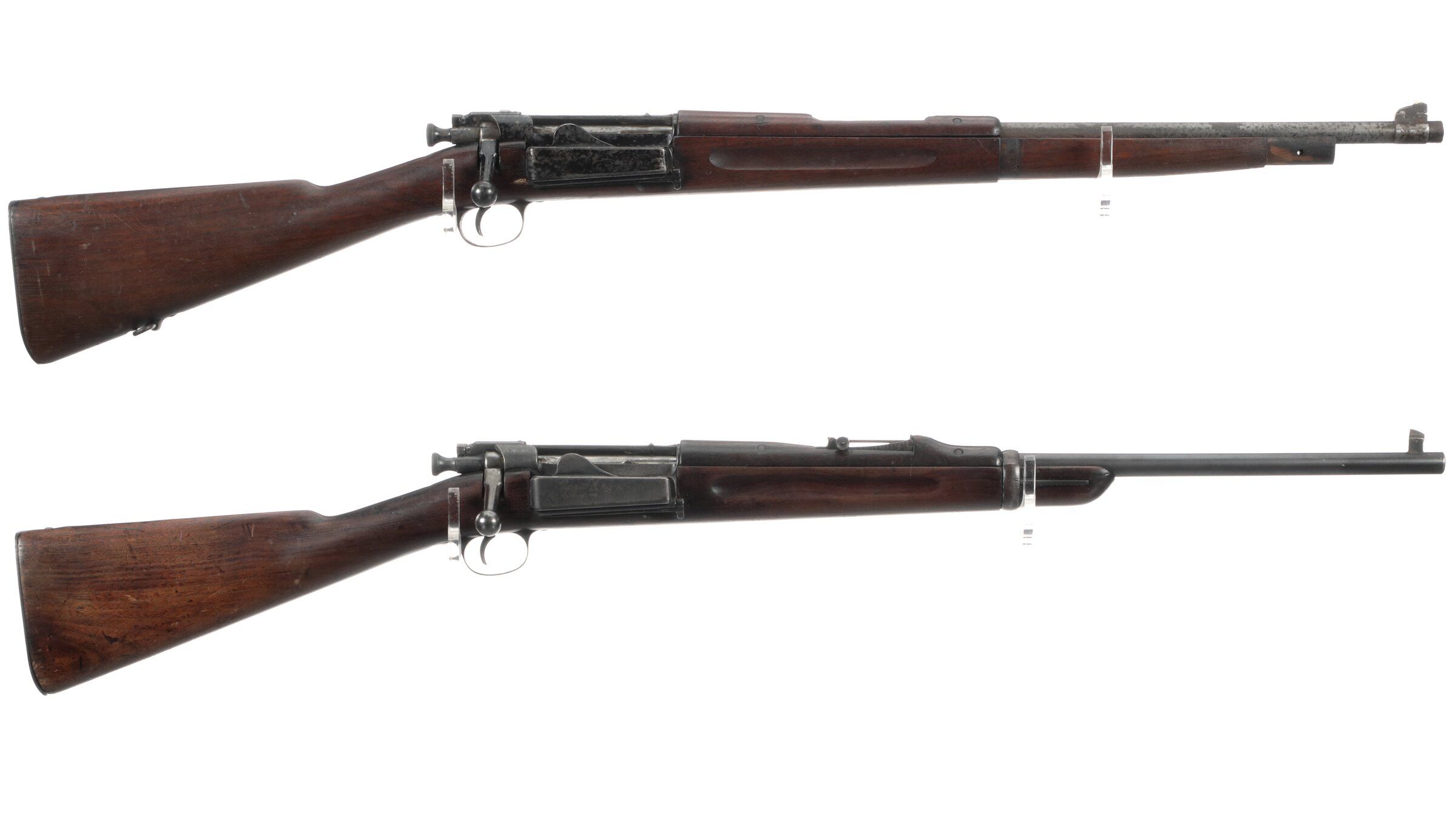 Two U.S. Springfield Armory Krag-Jorgensen Bolt Action Rifles | Rock ...