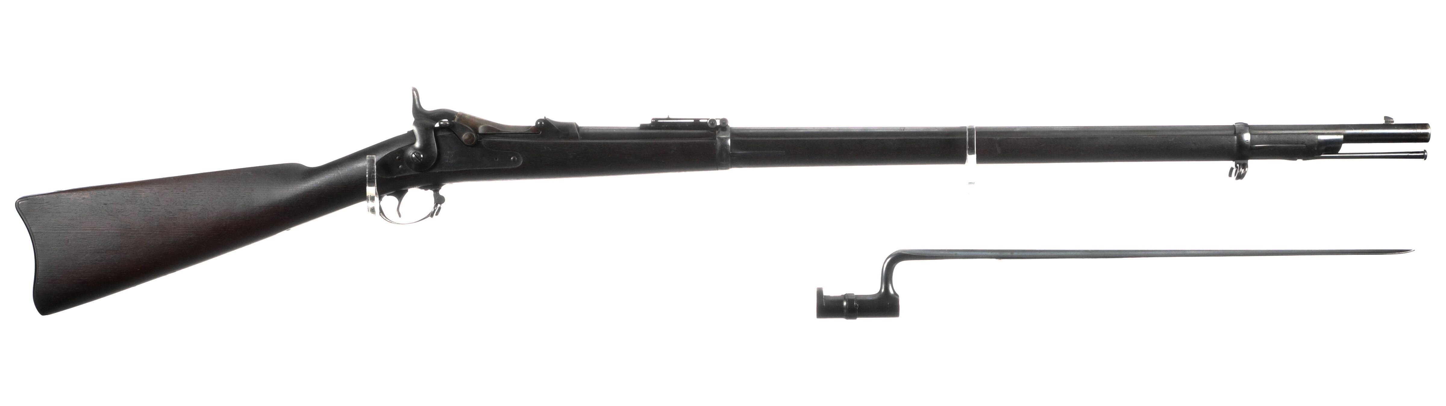 U.S. Springfield Model 1884 Trapdoor Rifle with Bayonet | Rock Island ...