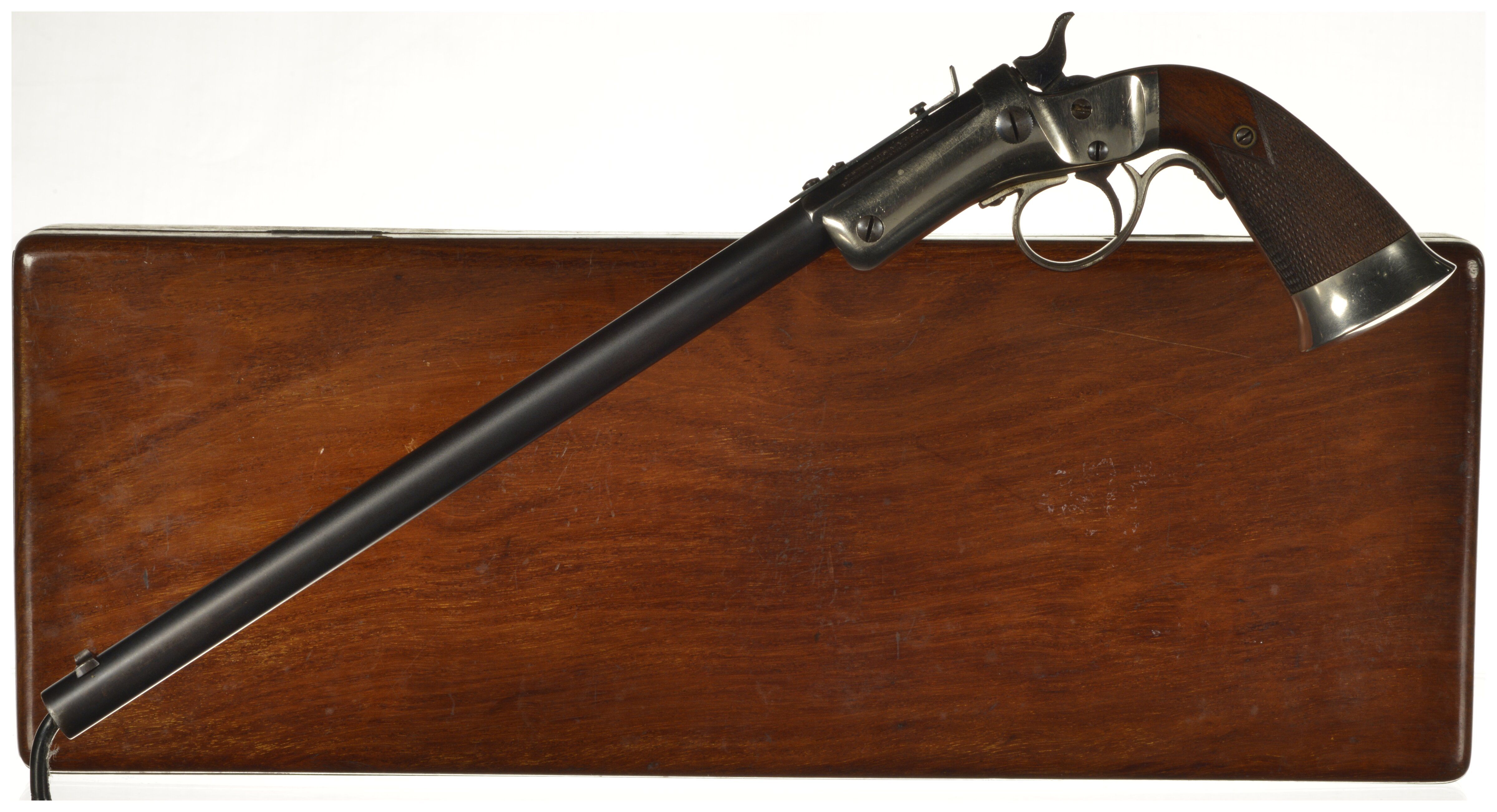 Stevens-Gould No. 37 Tip-Up Pistol with Case | Rock Island Auction