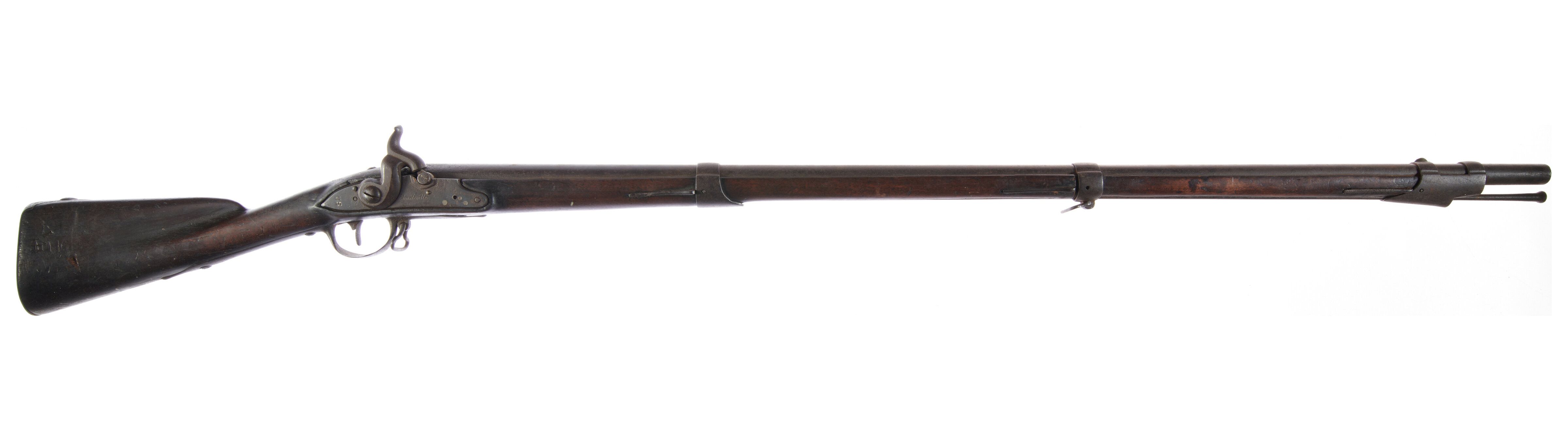 "US" Surcharged French Charleville 1766 Percussion Musket | Rock Island ...