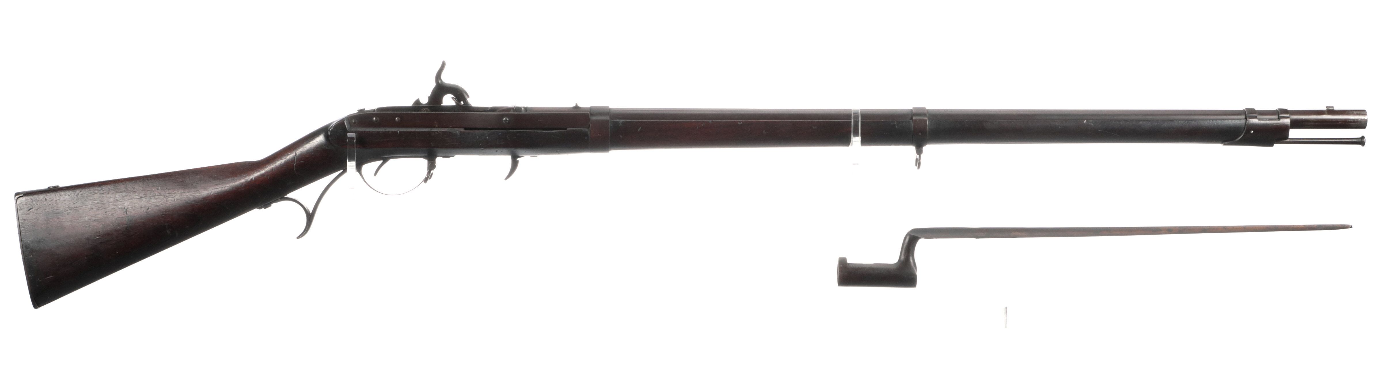 Harpers Ferry Model 1819 Hall Breech Loading Percussion Rifle | Rock ...