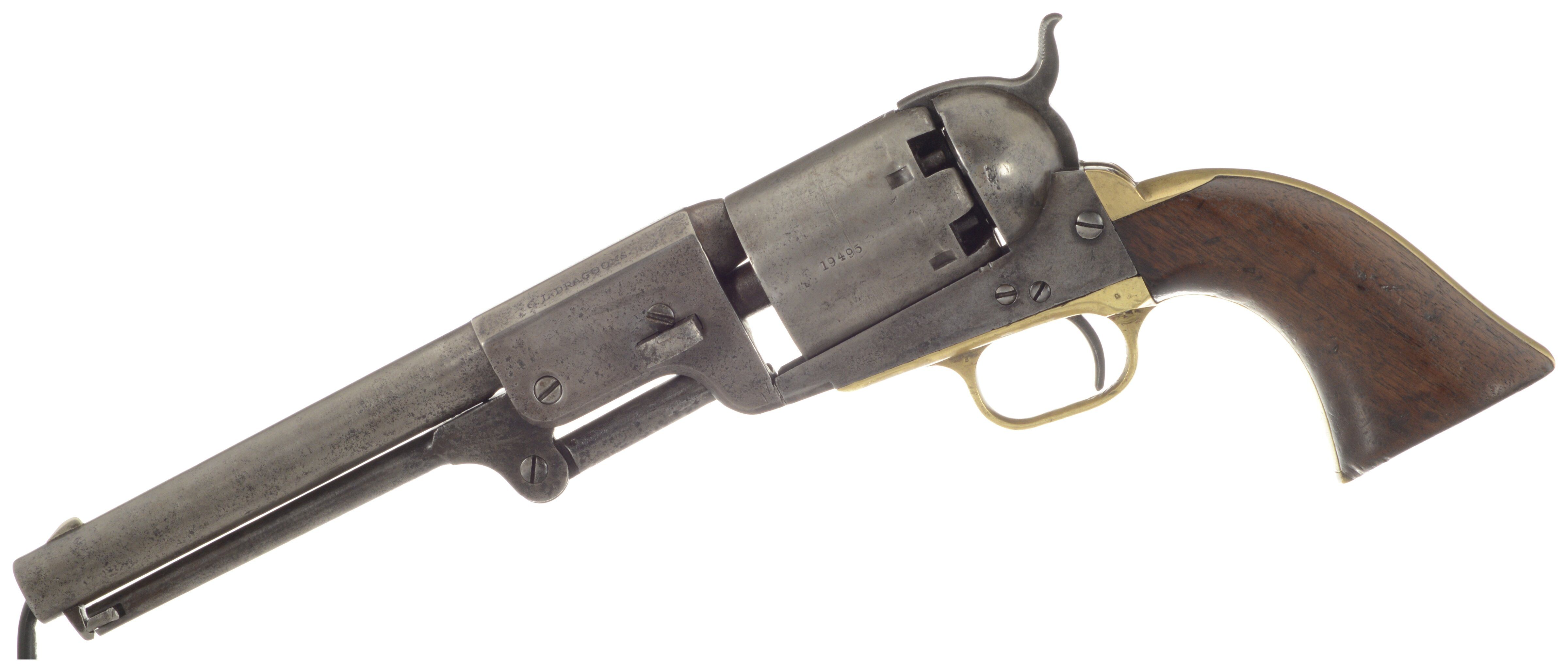 Colt Third Model Dragoon Percussion Revolver | Rock Island Auction