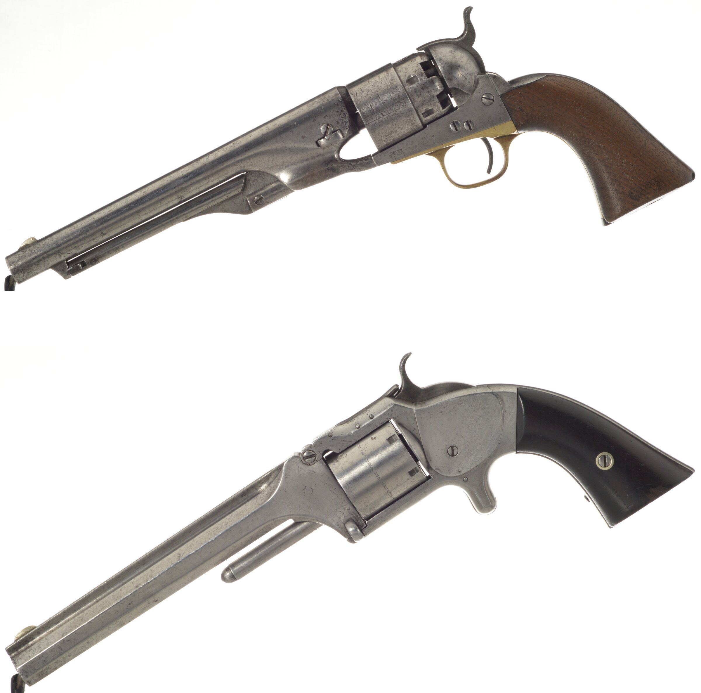 Two Antique Single Action Revolvers | Rock Island Auction