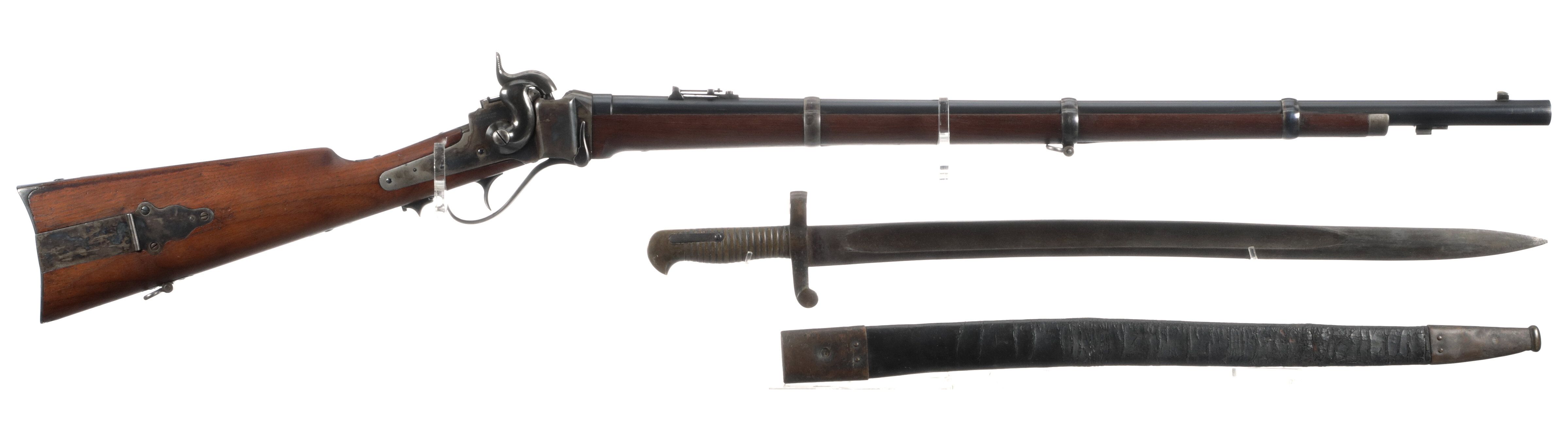 Civil War Era Sharps New Model 1863 Military Percussion Rifle | Rock ...