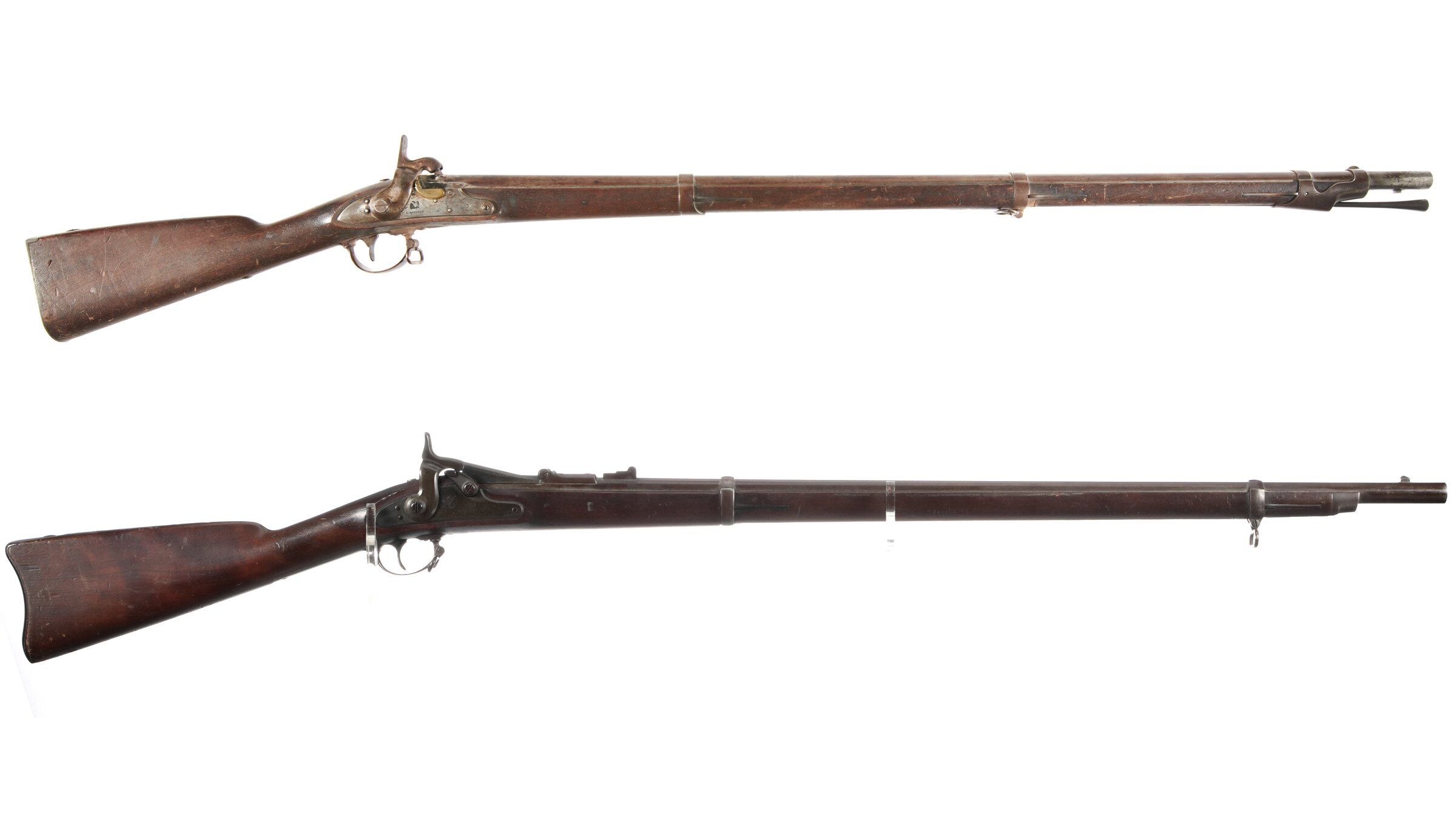 Two Antique U.S. Military Rifles | Rock Island Auction