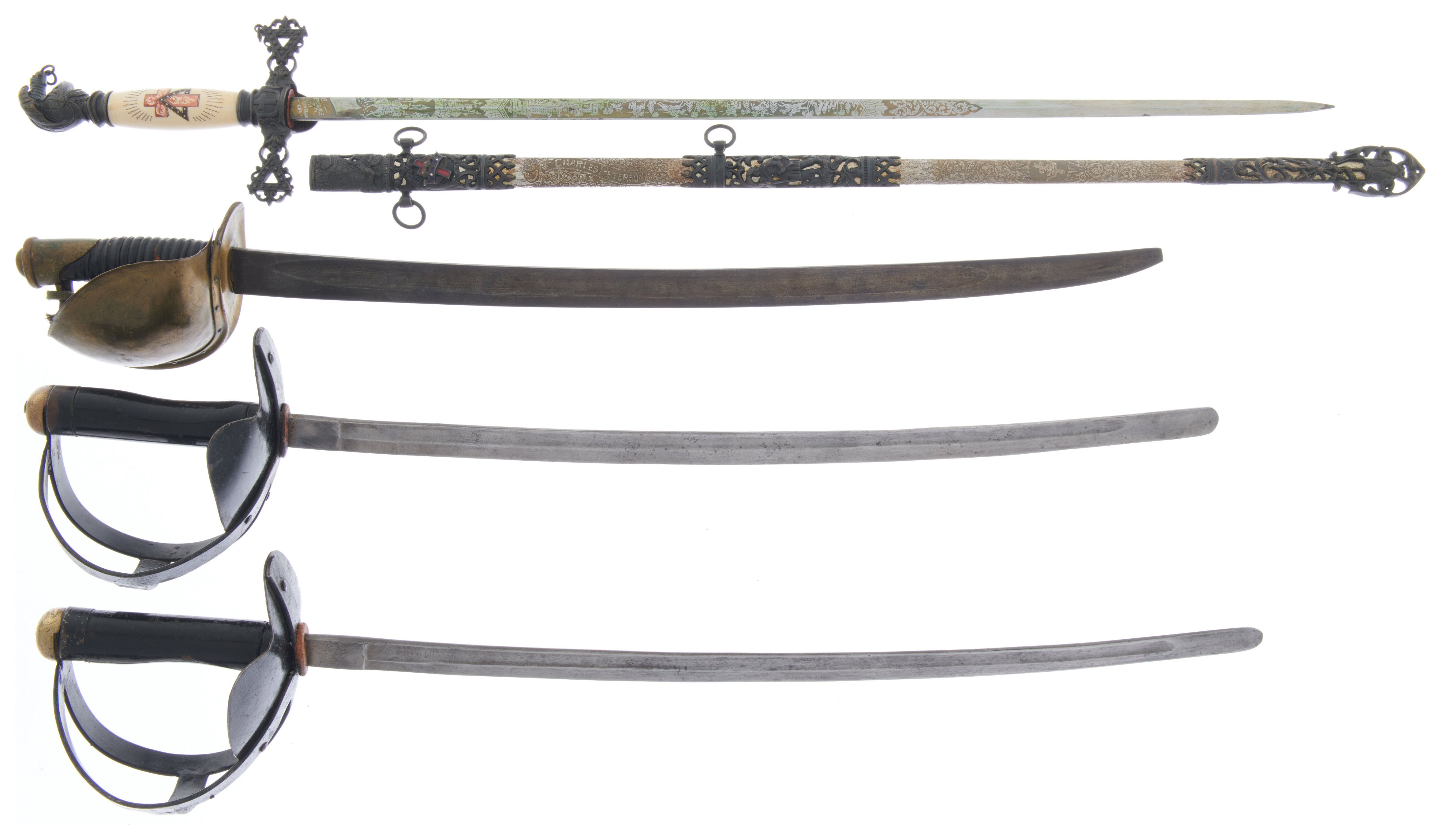 Four American Swords | Rock Island Auction
