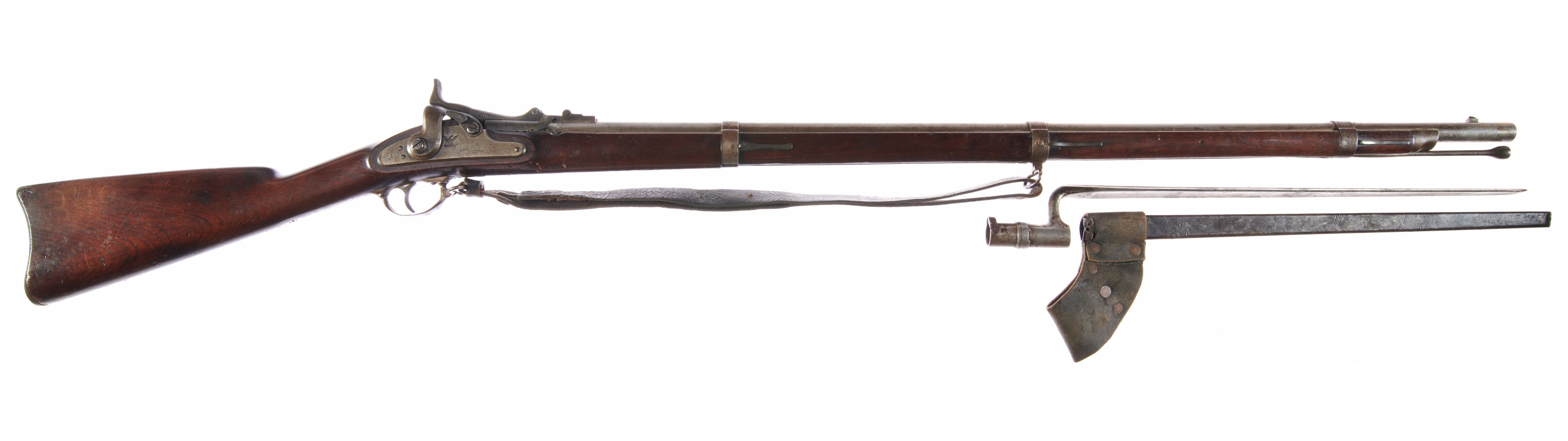 Springfield Model 1865 1st Model Allin Conversion Trapdoor Rifle | Rock ...