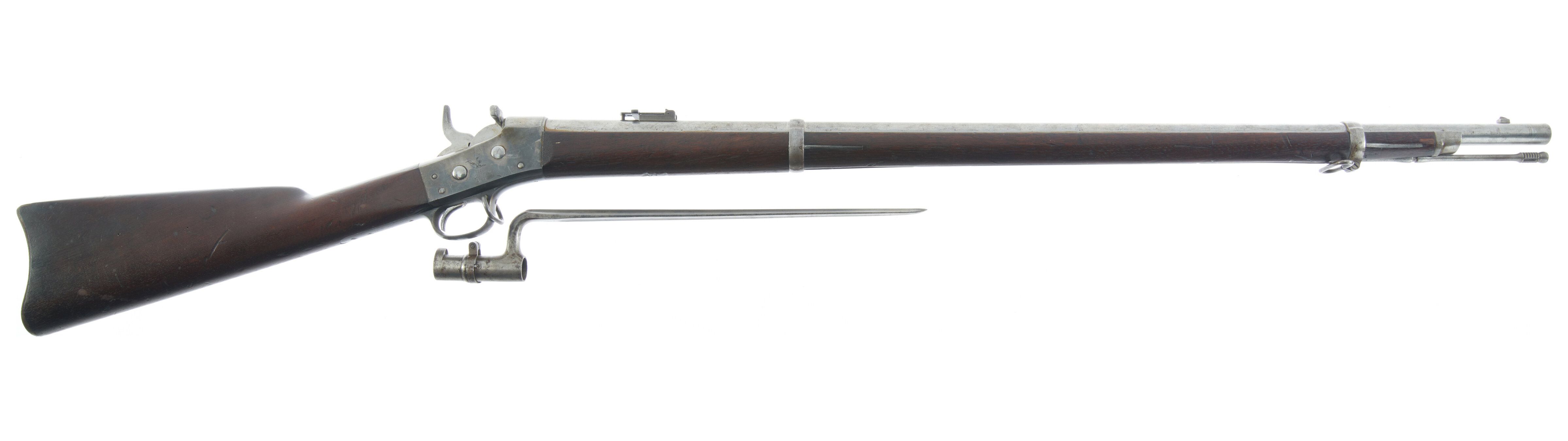 U.S. Army Springfield 1871 Rolling Block Rifle with Bayonet | Rock ...