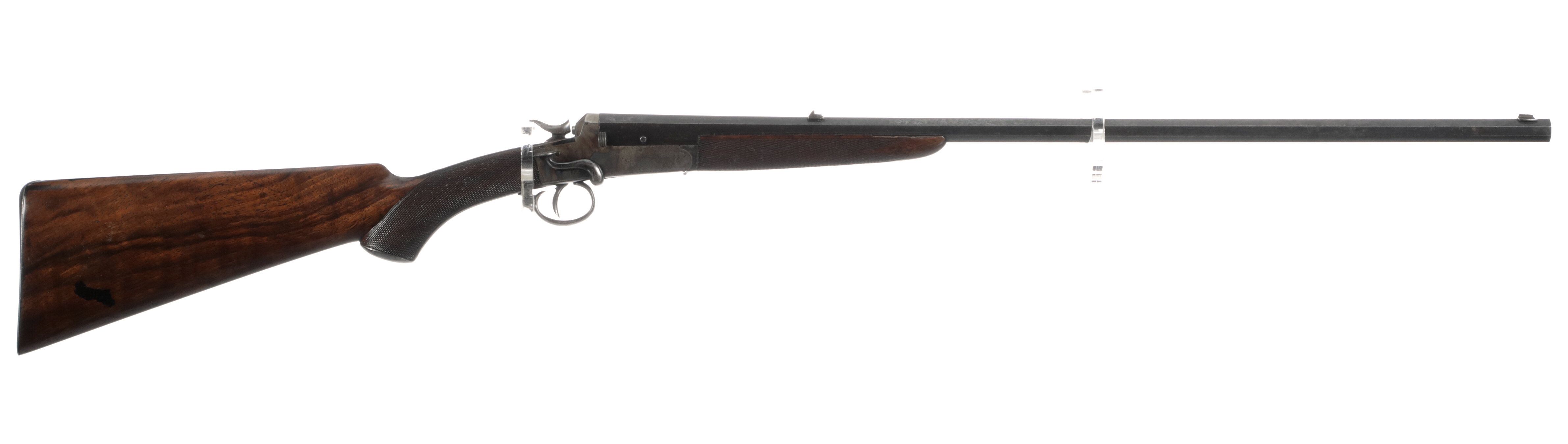 Stephen Grant & Sons Single Shot Sidelever Hammer Rook Rifle | Rock ...