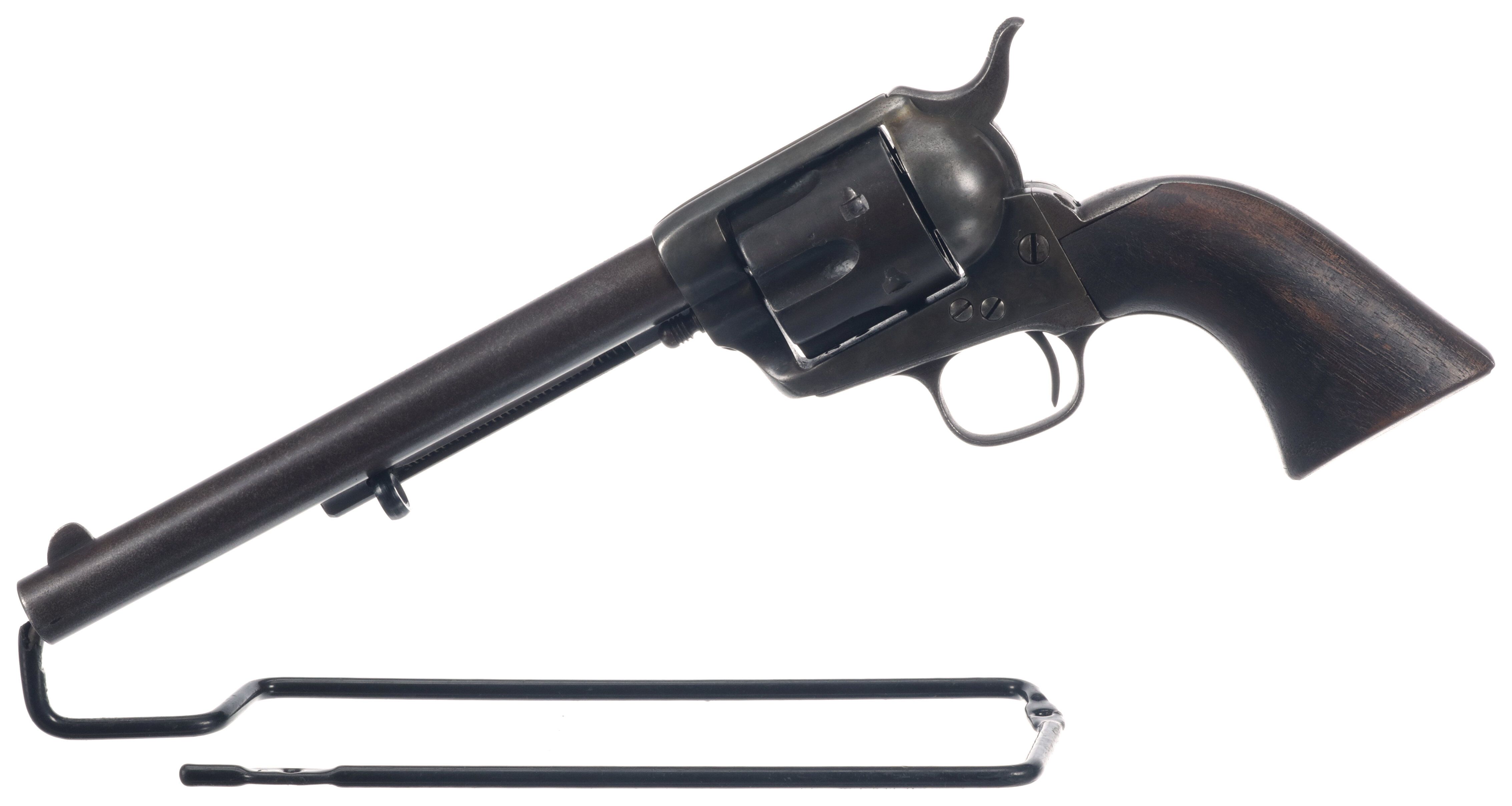Antique Black Powder Frame Colt Single Action Army Revolver | Rock ...