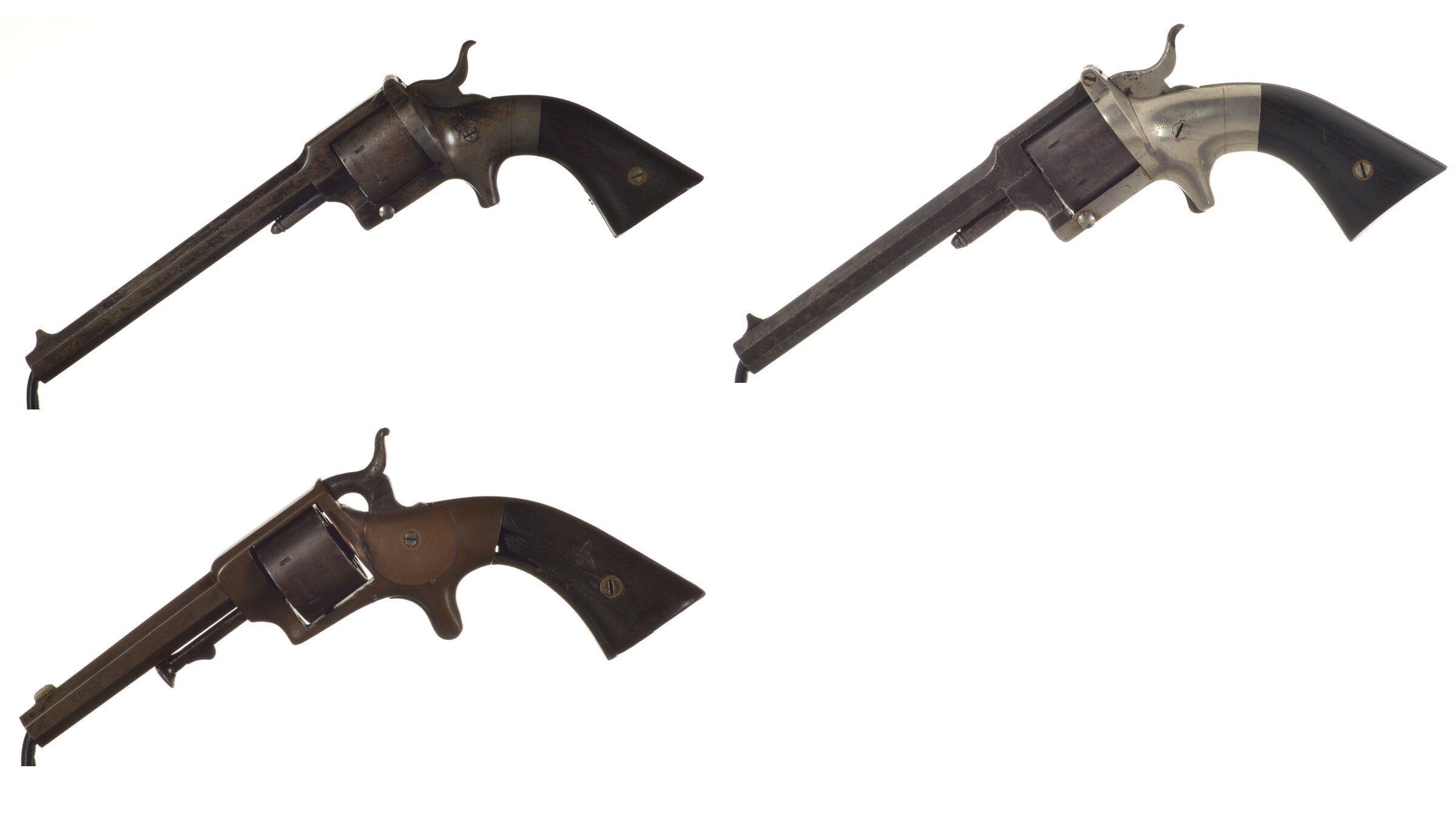 Three Antique Lucius W. Pond Revolvers | Rock Island Auction