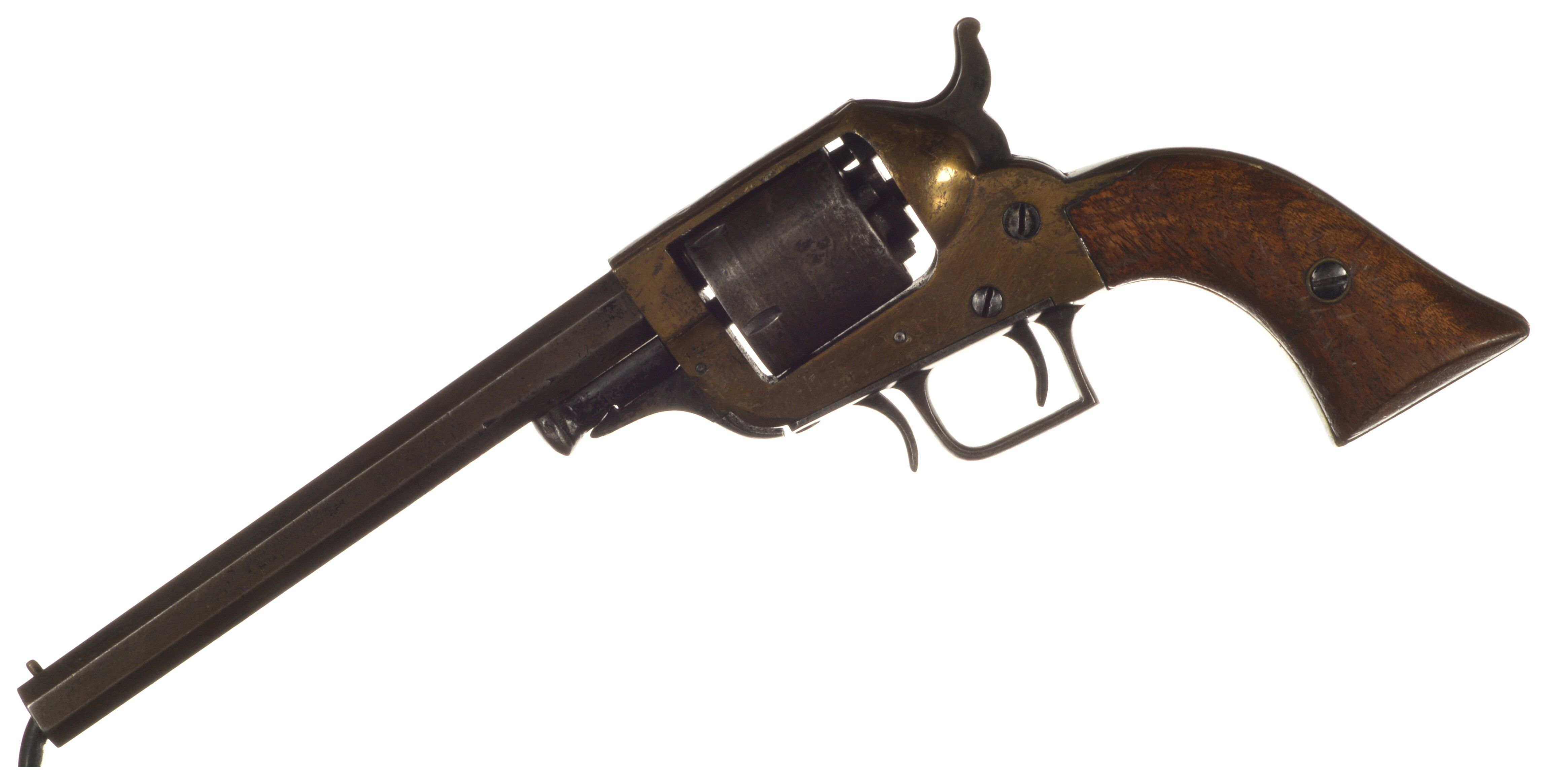 Whitney Two Trigger Percussion Revolver | Rock Island Auction