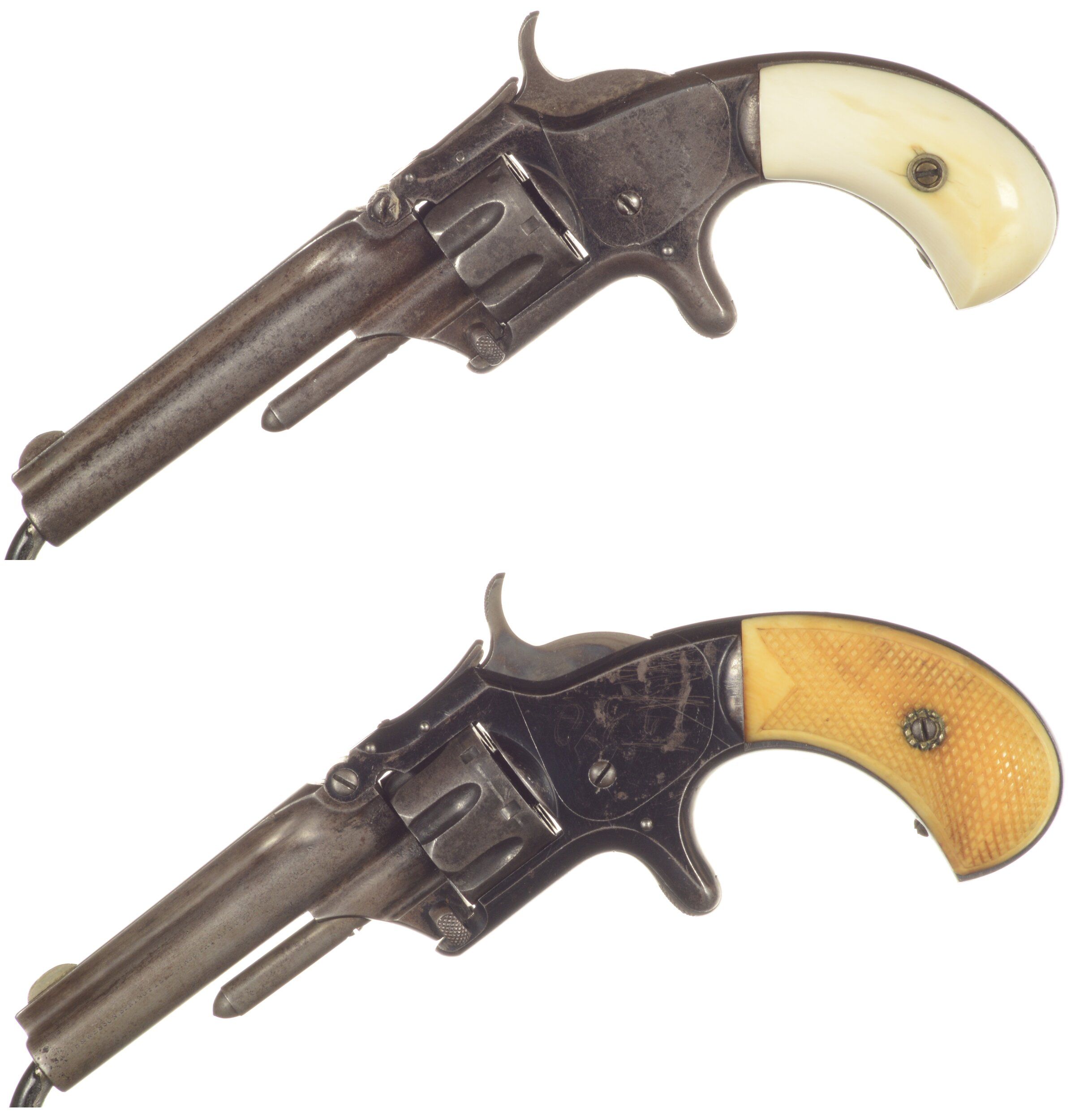 Two Smith & Wesson Model No 1 Third Issue Spur Trigger Revolvers | Rock Island Auction