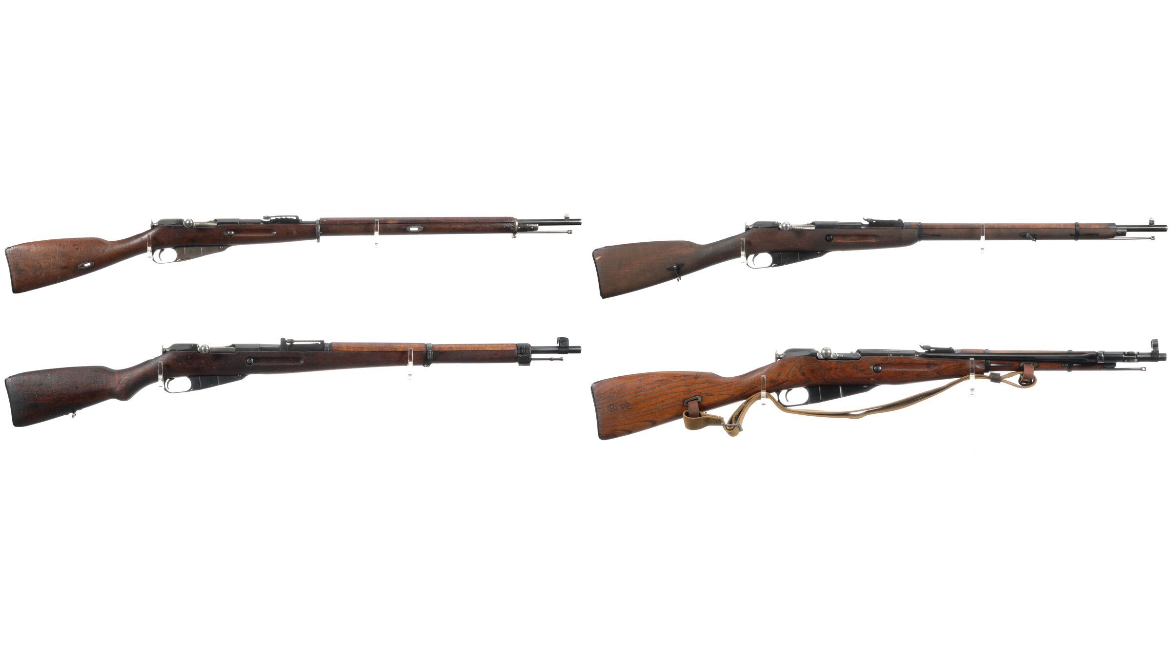 Four Mosin Nagant Bolt Action Rifles | Rock Island Auction